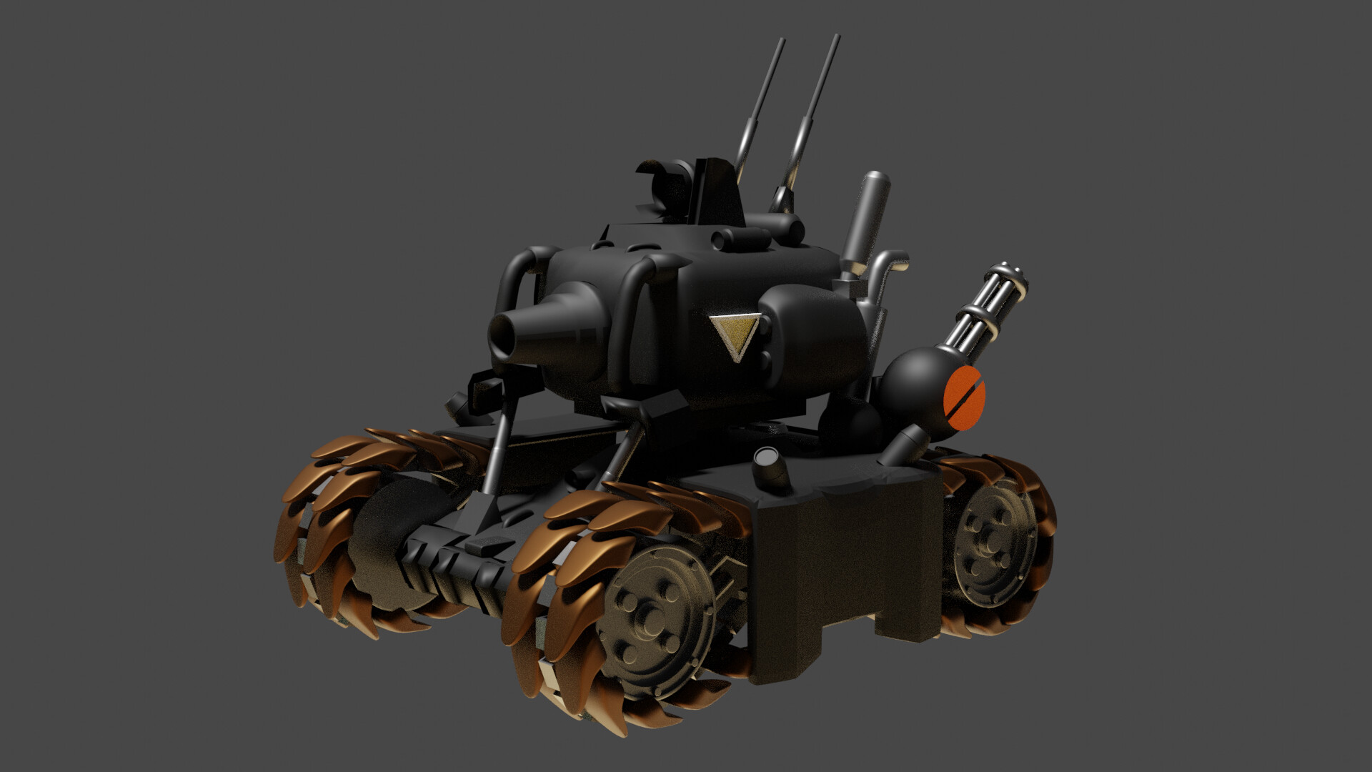 ArtStation - Tank metal slug