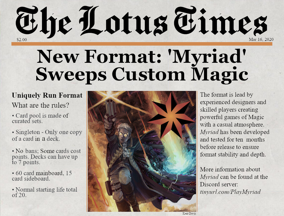 ArtStation - Myriad — Custom Singleton Advertisement