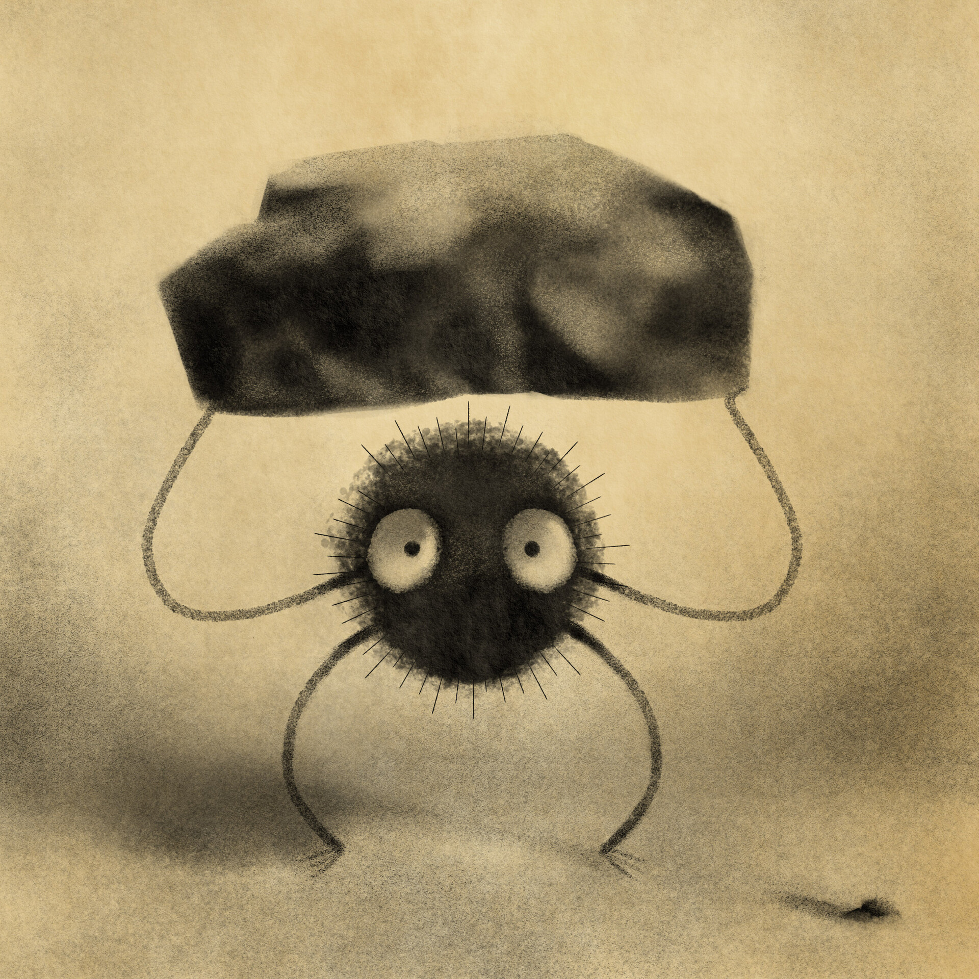 ArtStation - Susuwatari (My Neighbour Totoro + Spirited Away)