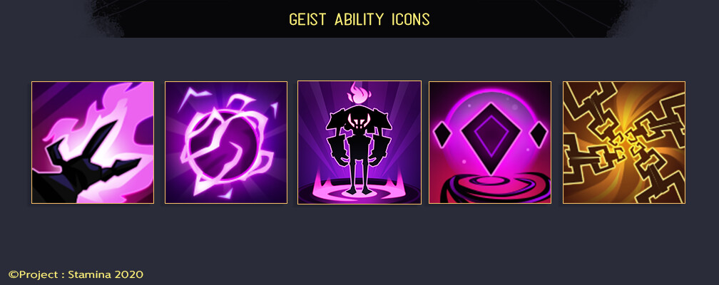 Danielle (Falco) DiFalco - Project : Stamina Runes & Icons