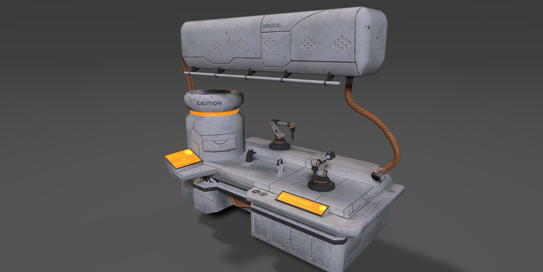 ArtStation - SciFi Workbench