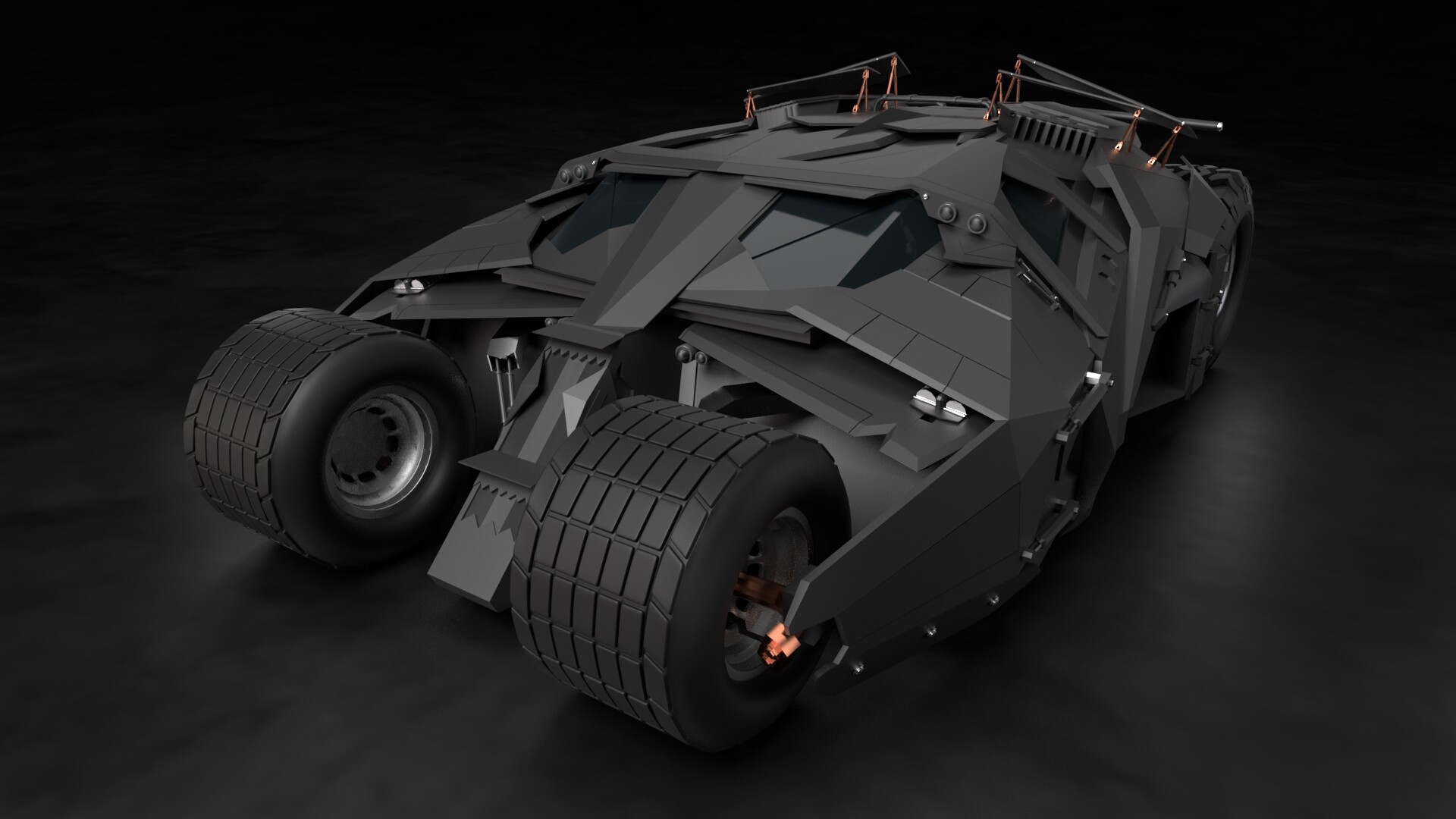 ArtStation - Batmobile