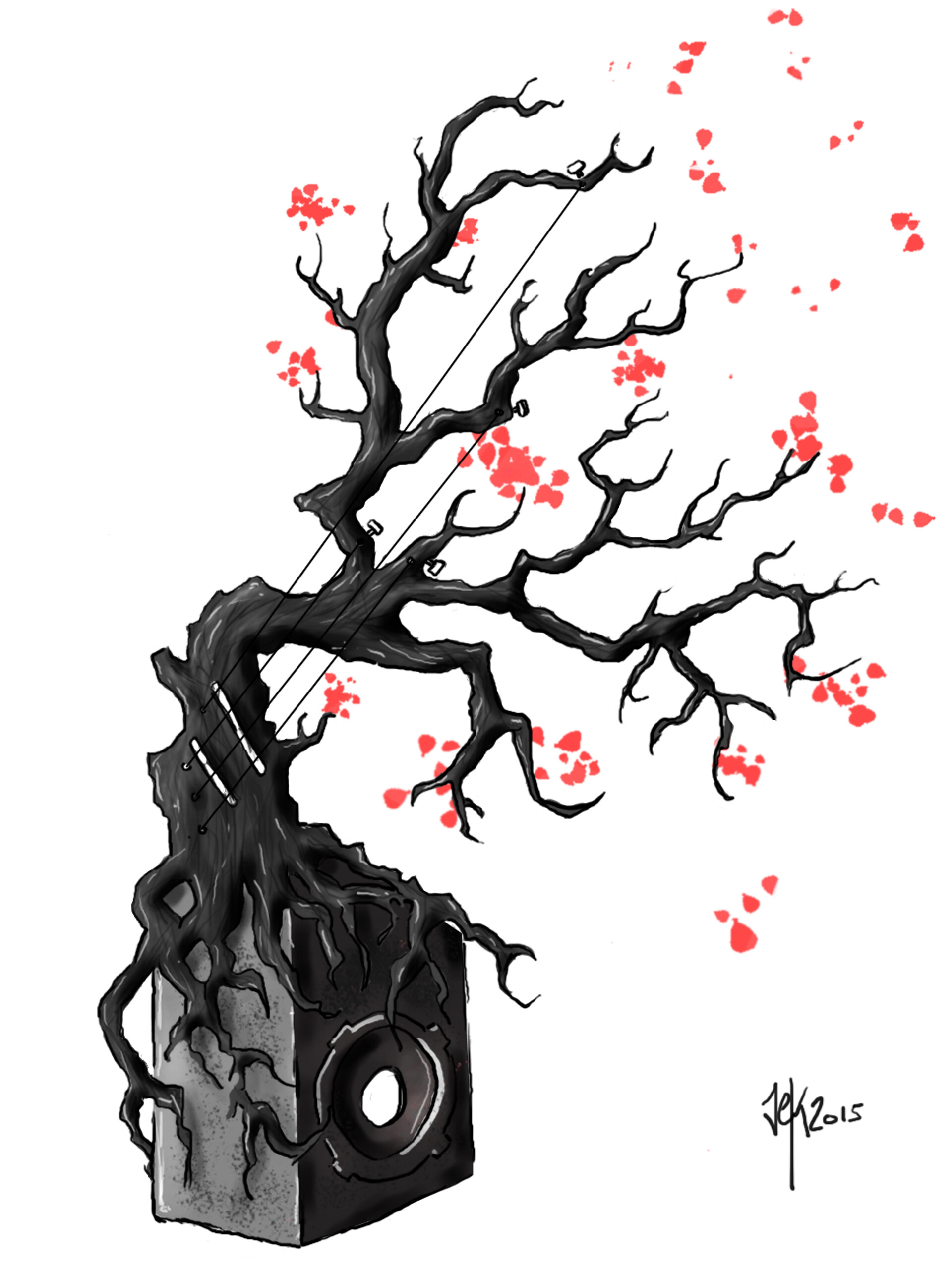 ArtStation - Bass tree