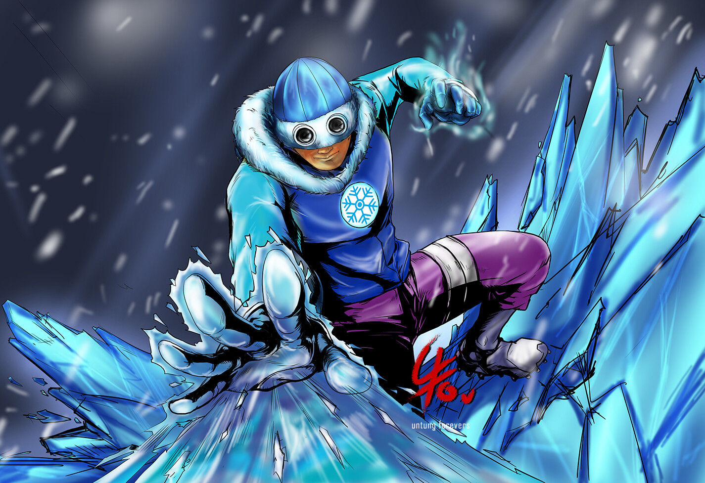 ArtStation - freezer commission