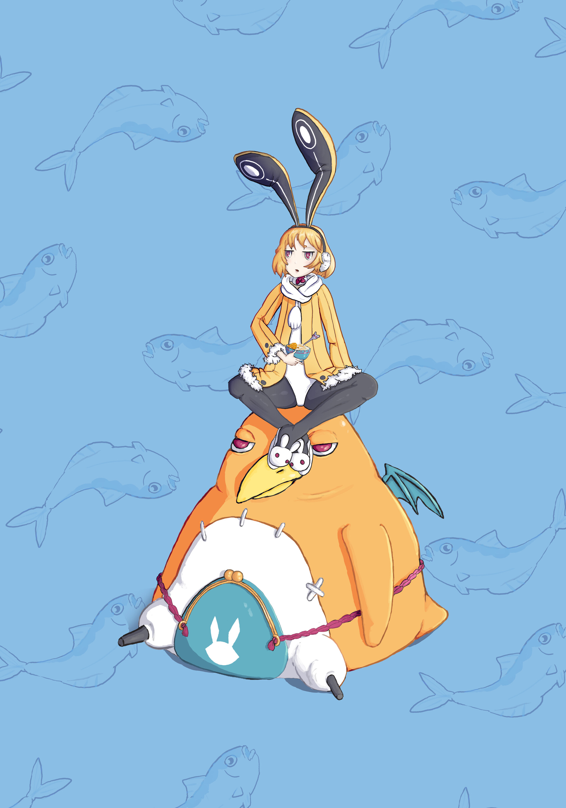 ArtStation - Usalia Fanart - Disgaea 5