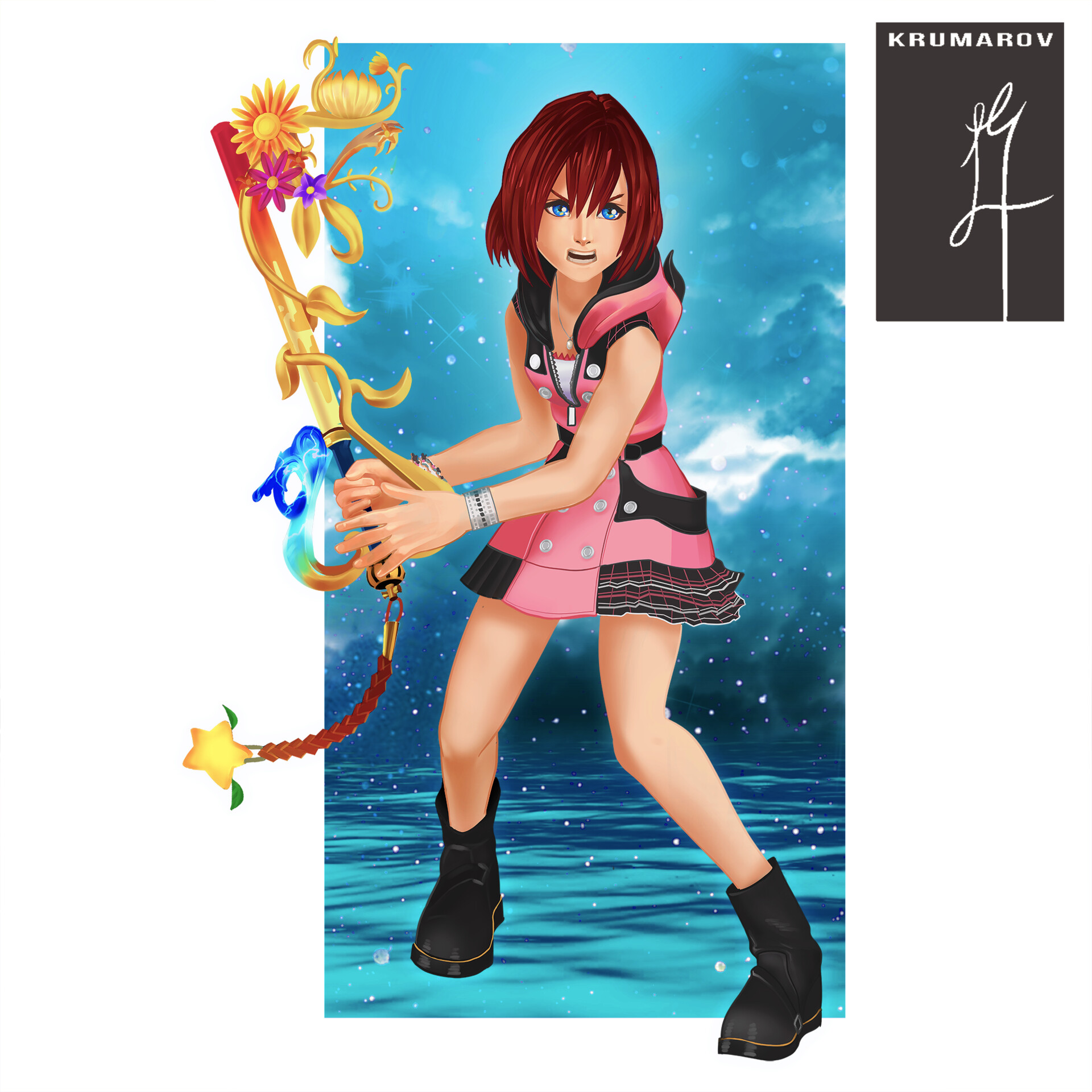Kingdom Hearts 3 Kairi Keyblade