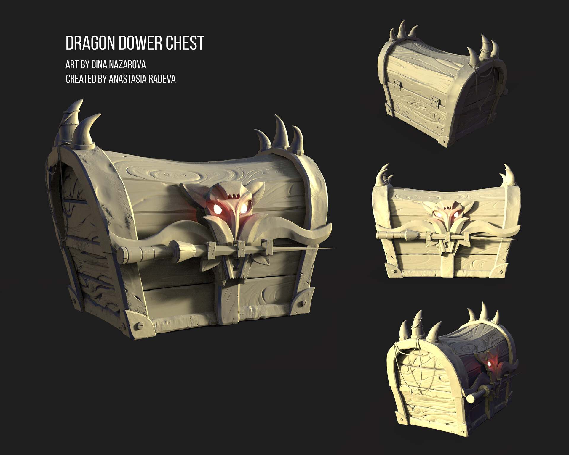 ArtStation - Dragon Dower Chest