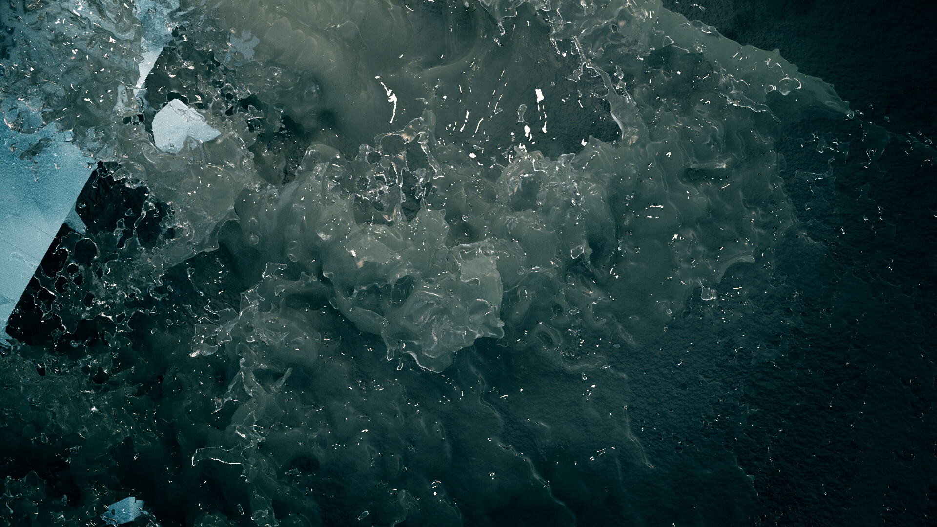 ArtStation - Houdini water simulation