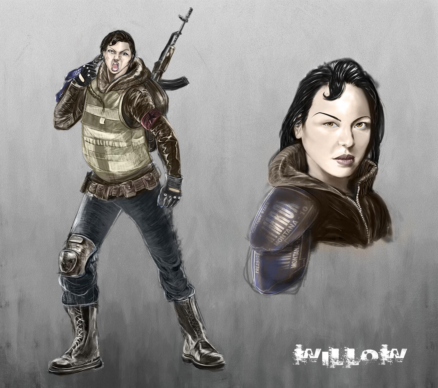 ArtStation - Willow character concept