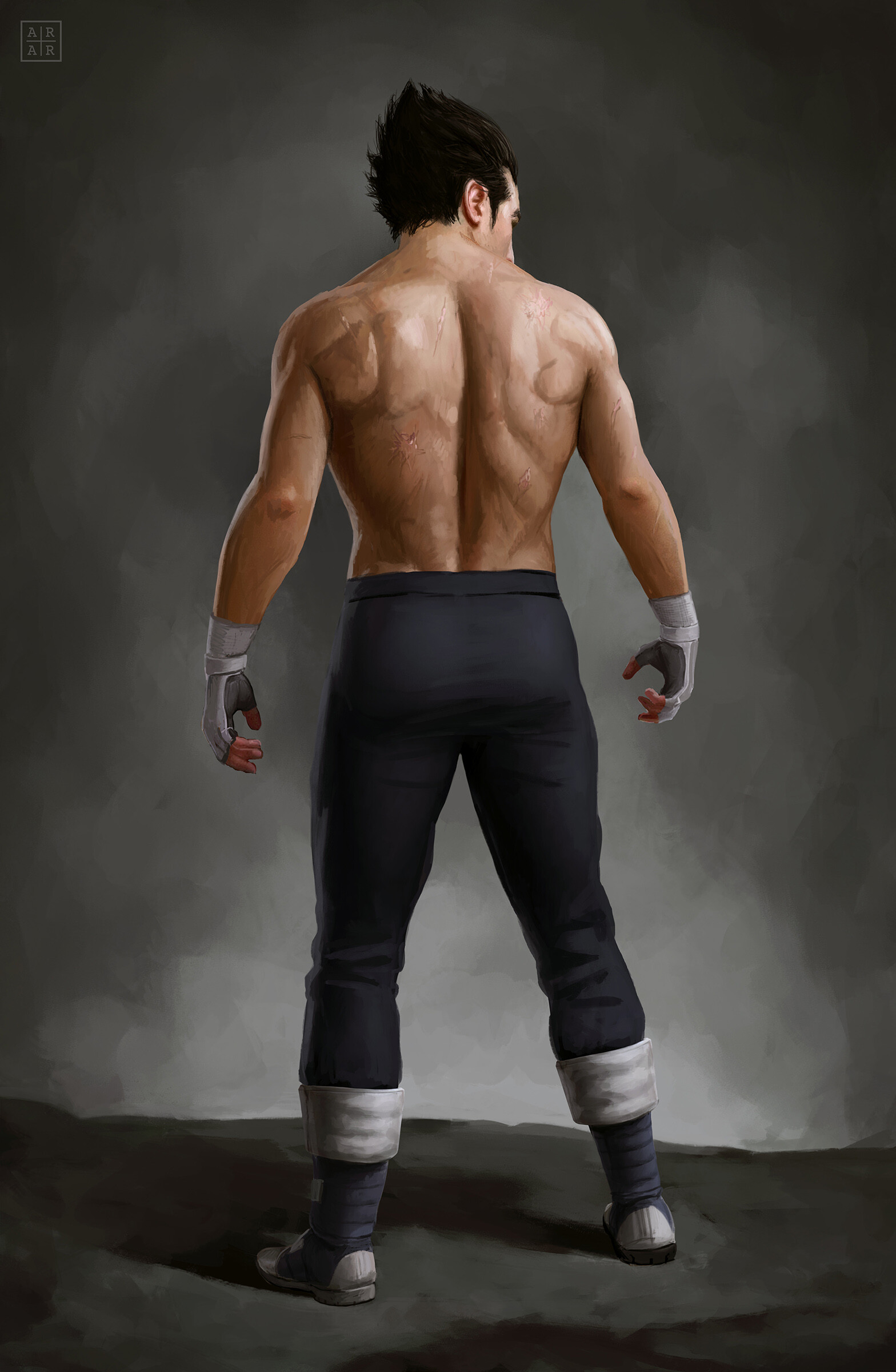 Ástor Alexander - Vegeta Concept Art