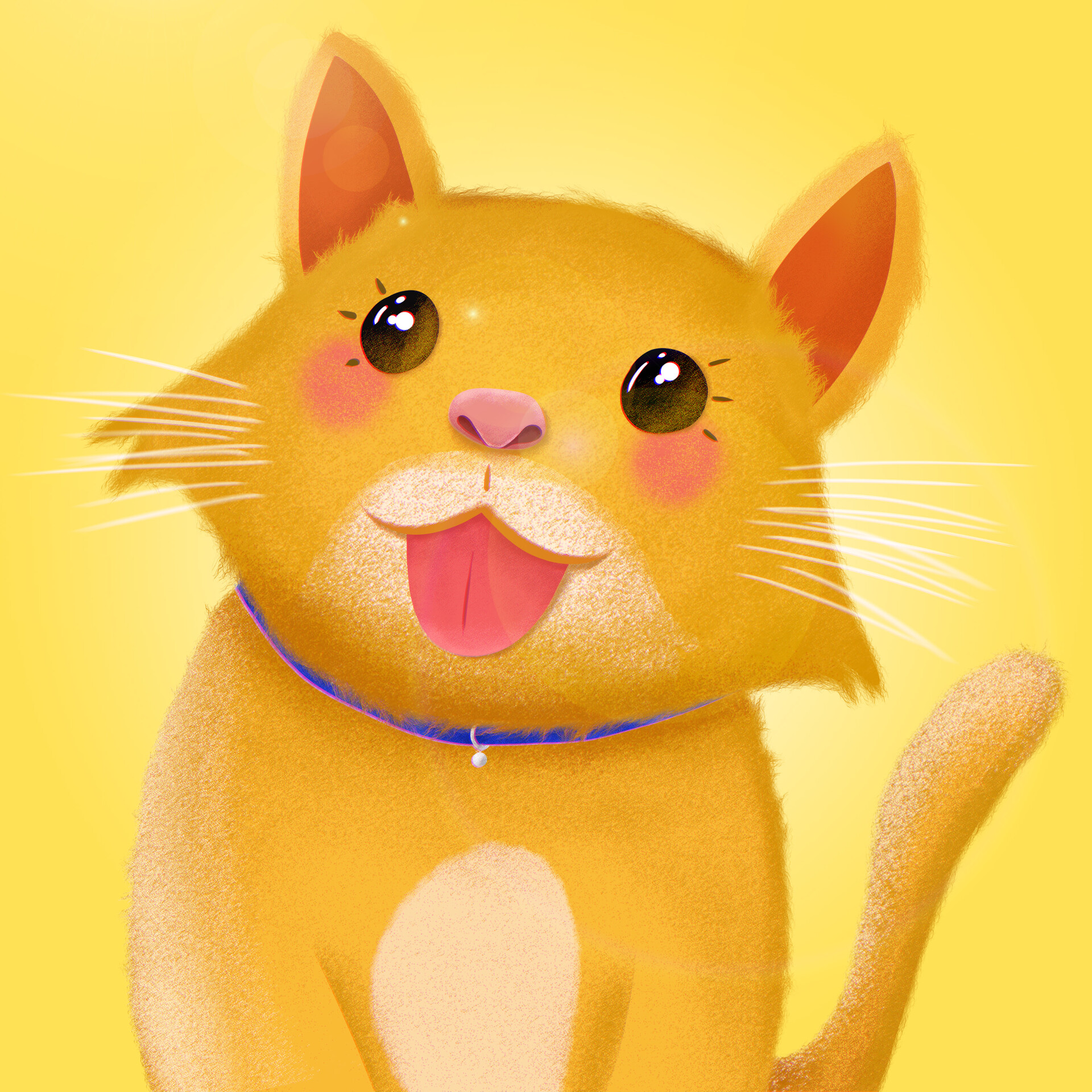 ArtStation - Golden Cat