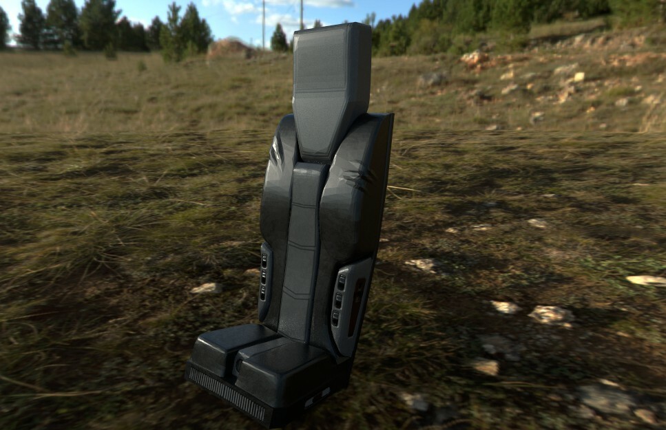 ArtStation - PASSENGER CHAIR
