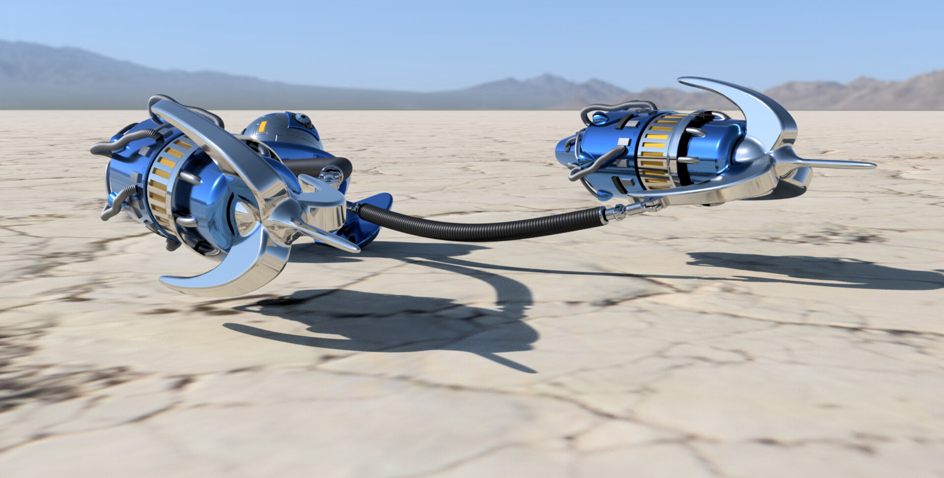 ArtStation - Pod racer in the desert