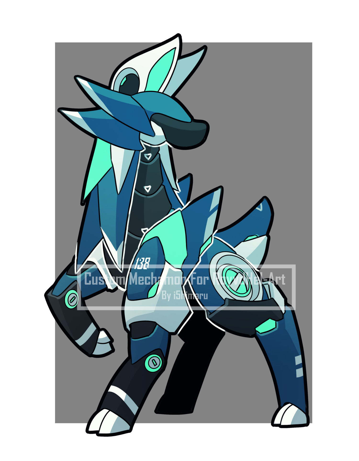 ArtStation - Custom Mechamon For RoyvdHel-Art