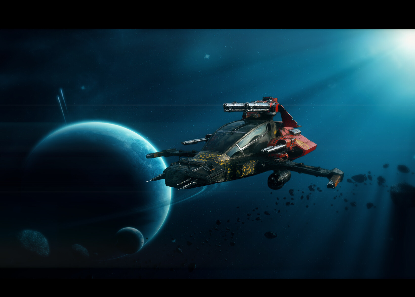 ArtStation - Spaceship Golgafrincham Ark :)