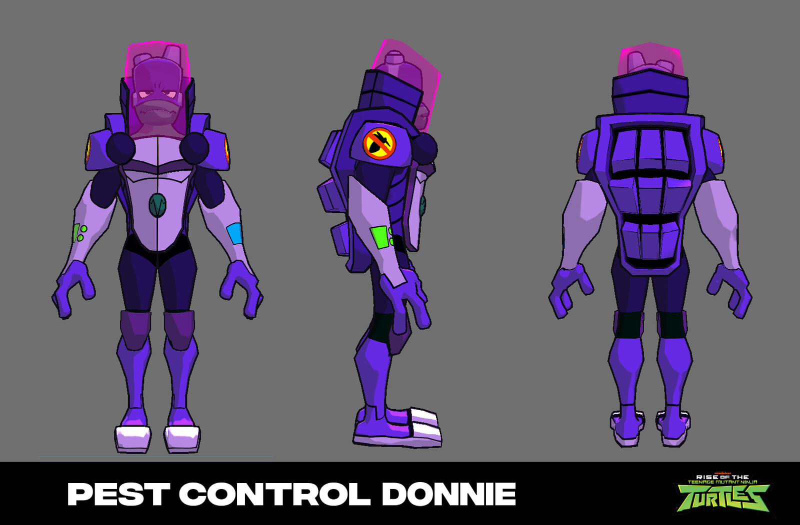 Harry Stringer - Rise of the TMNT: Ninja Run - Character Art