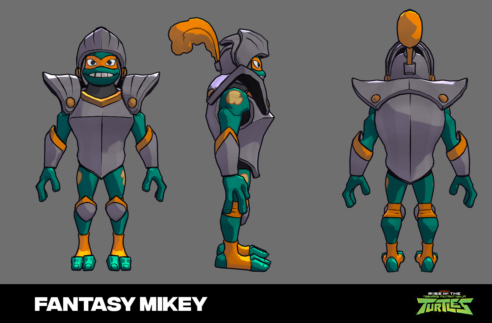 Harry Stringer - Rise of the TMNT: Ninja Run - Character Art
