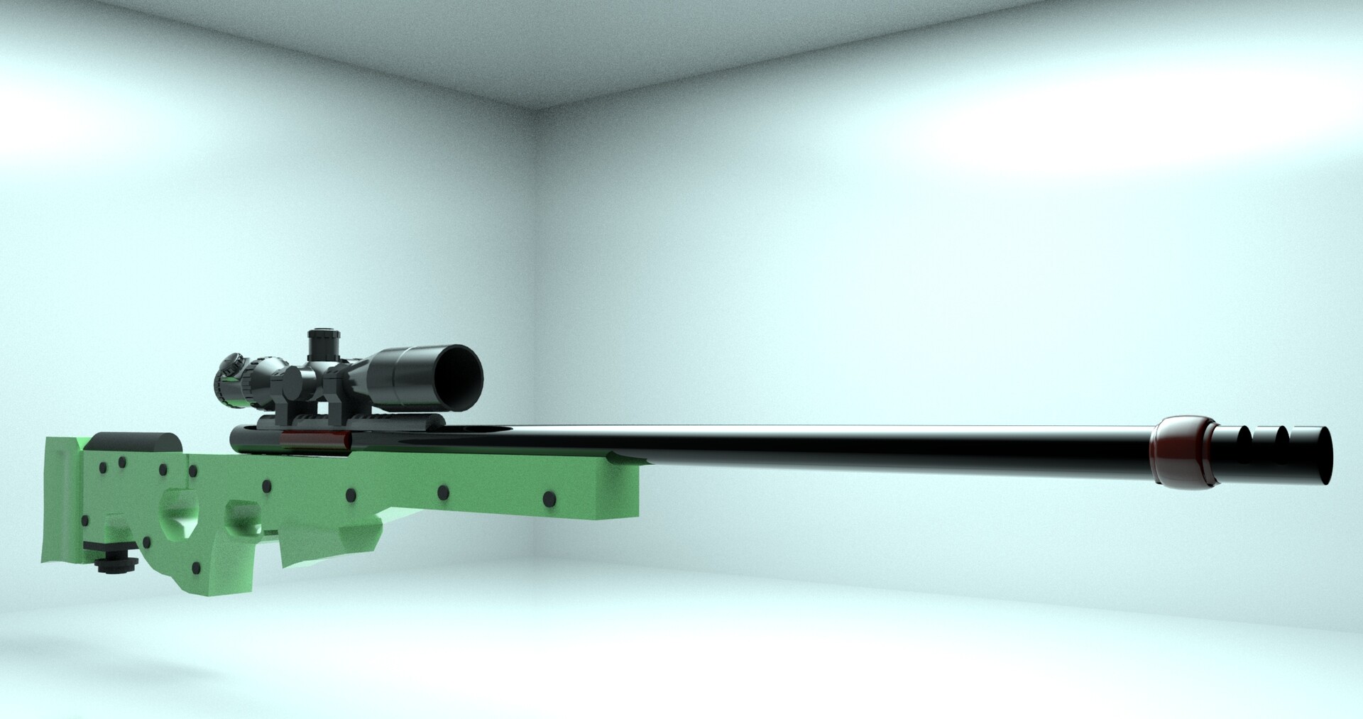 ArtStation - Sniper Gun AWM