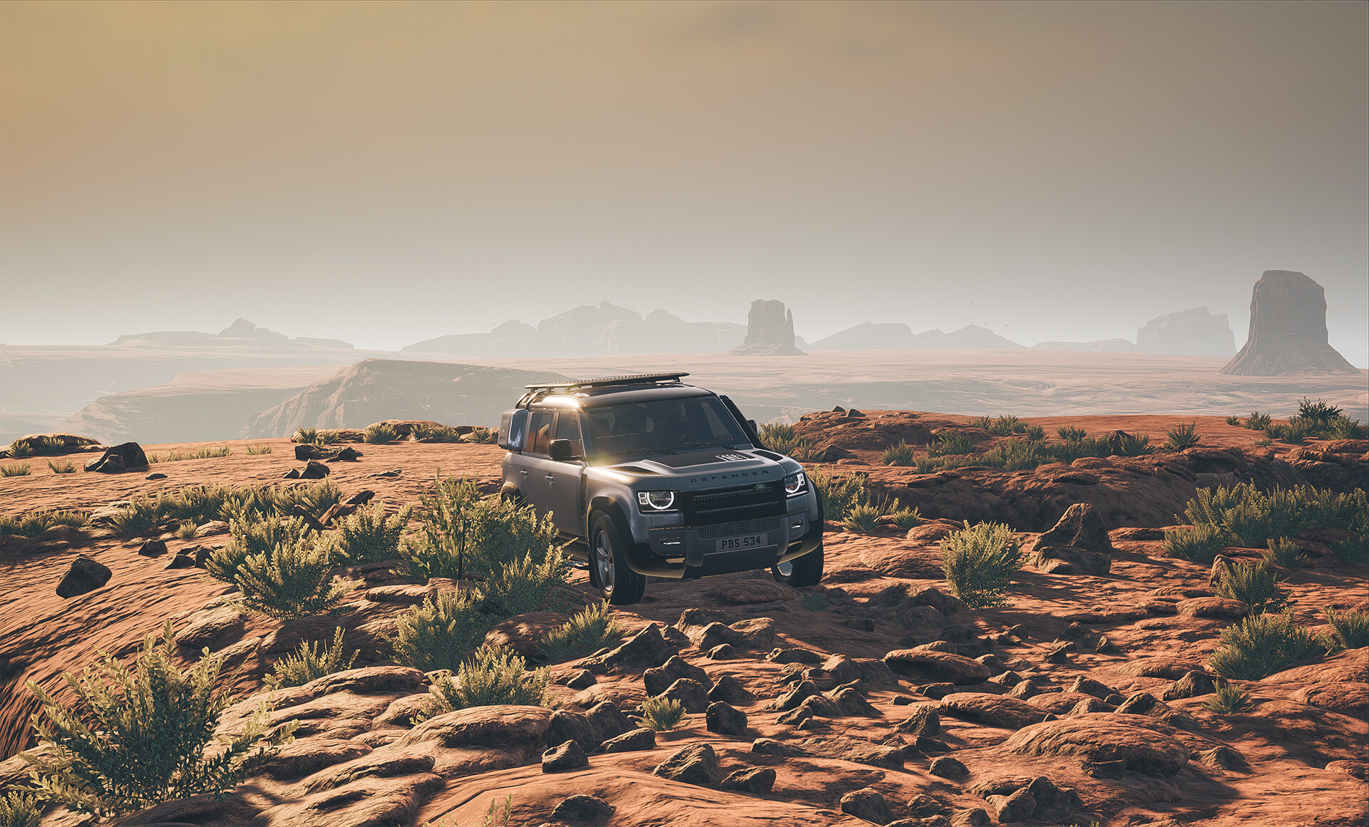 Bret Ware - JLR VR Experience - Environment Art in UE4