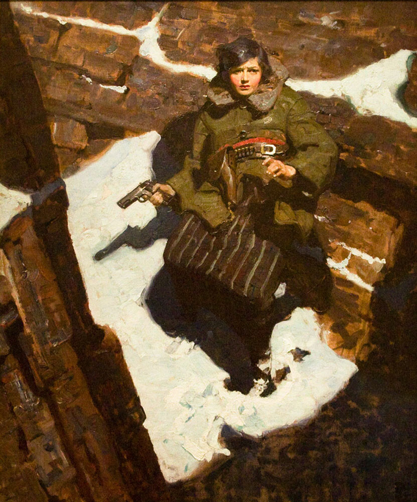 apri sun - Dean Cornwell study