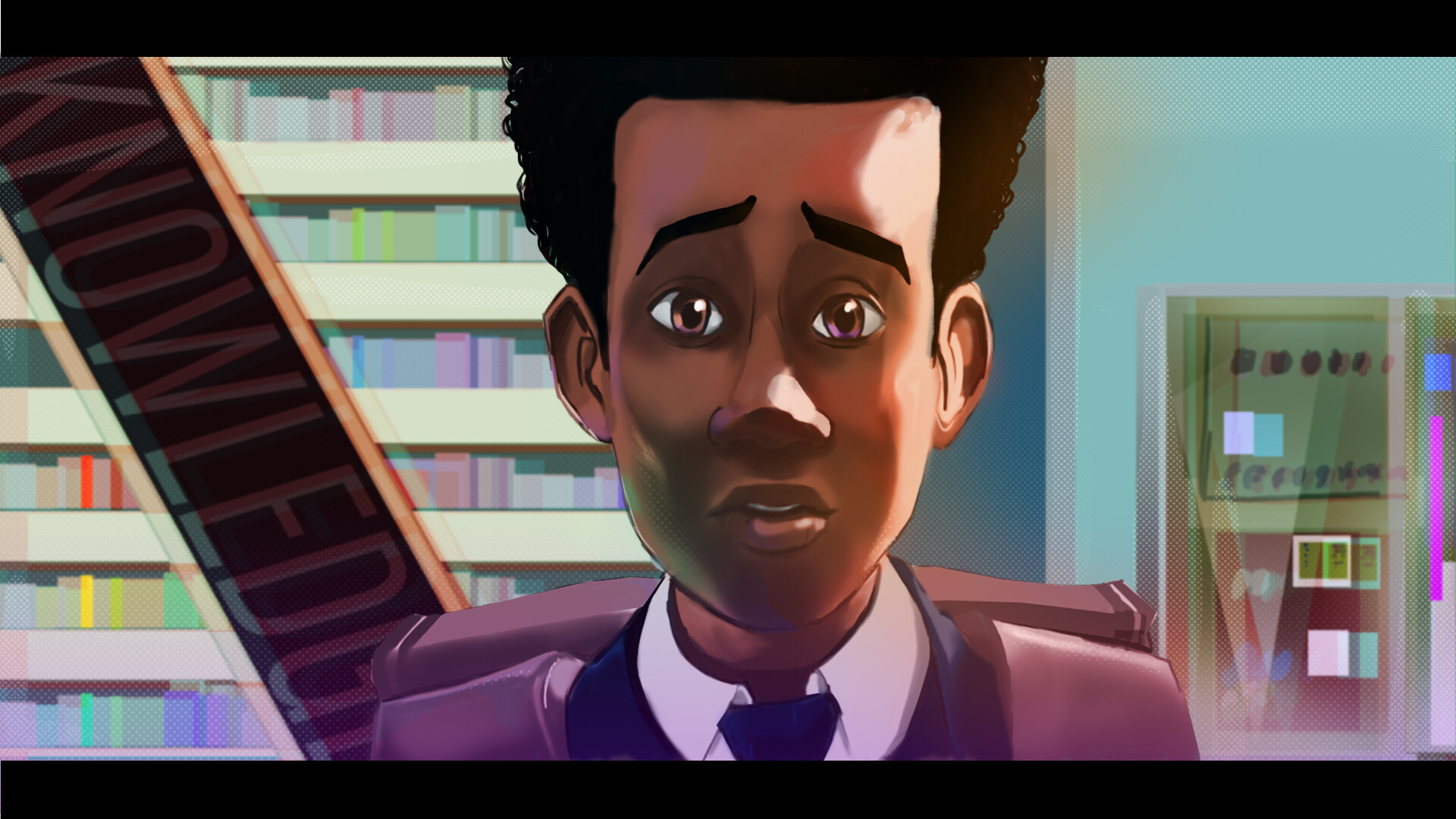 ArtStation - Miles Morales "Into the Spiderverse" (Study)