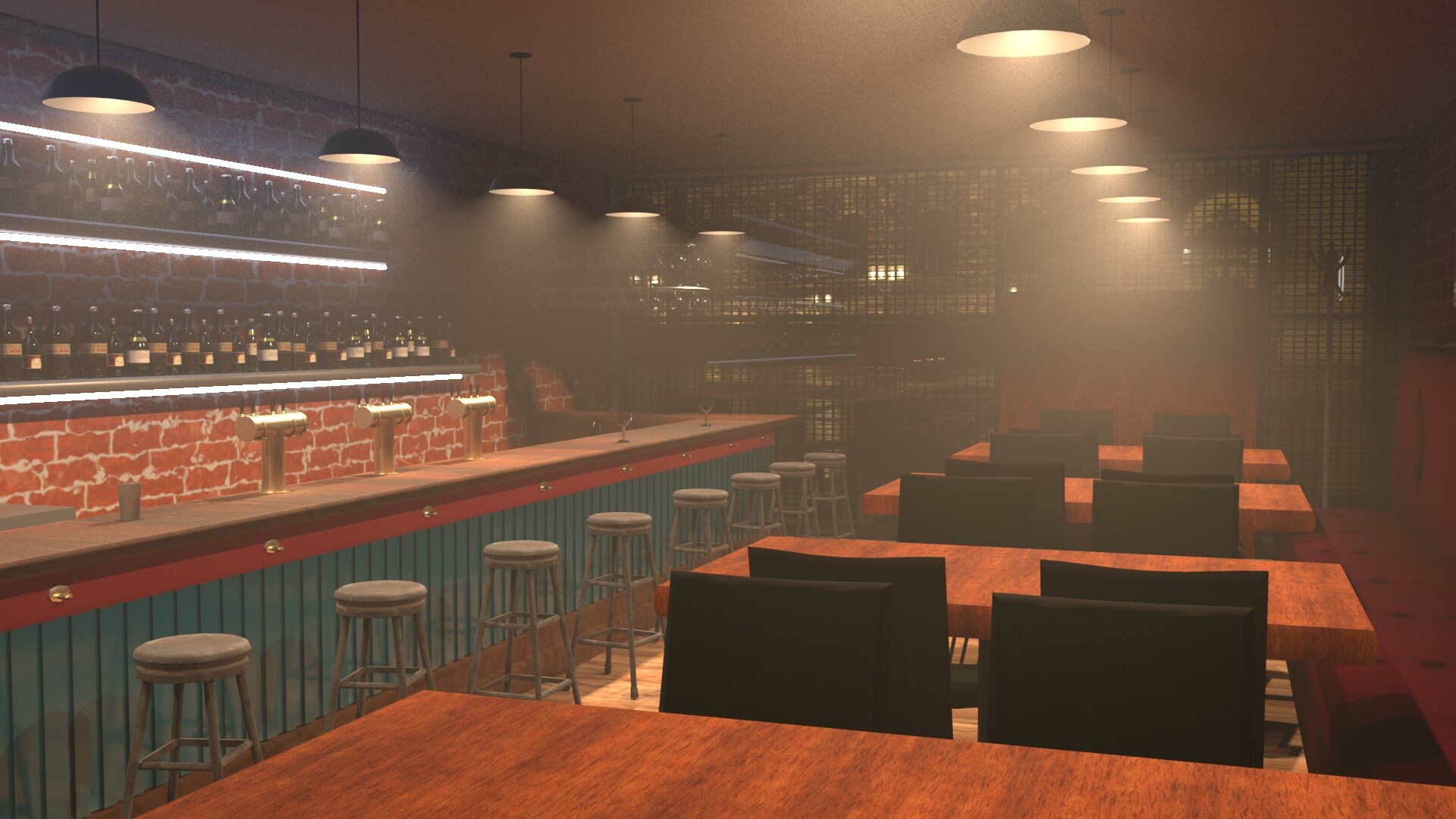 ArtStation - Realistic bar