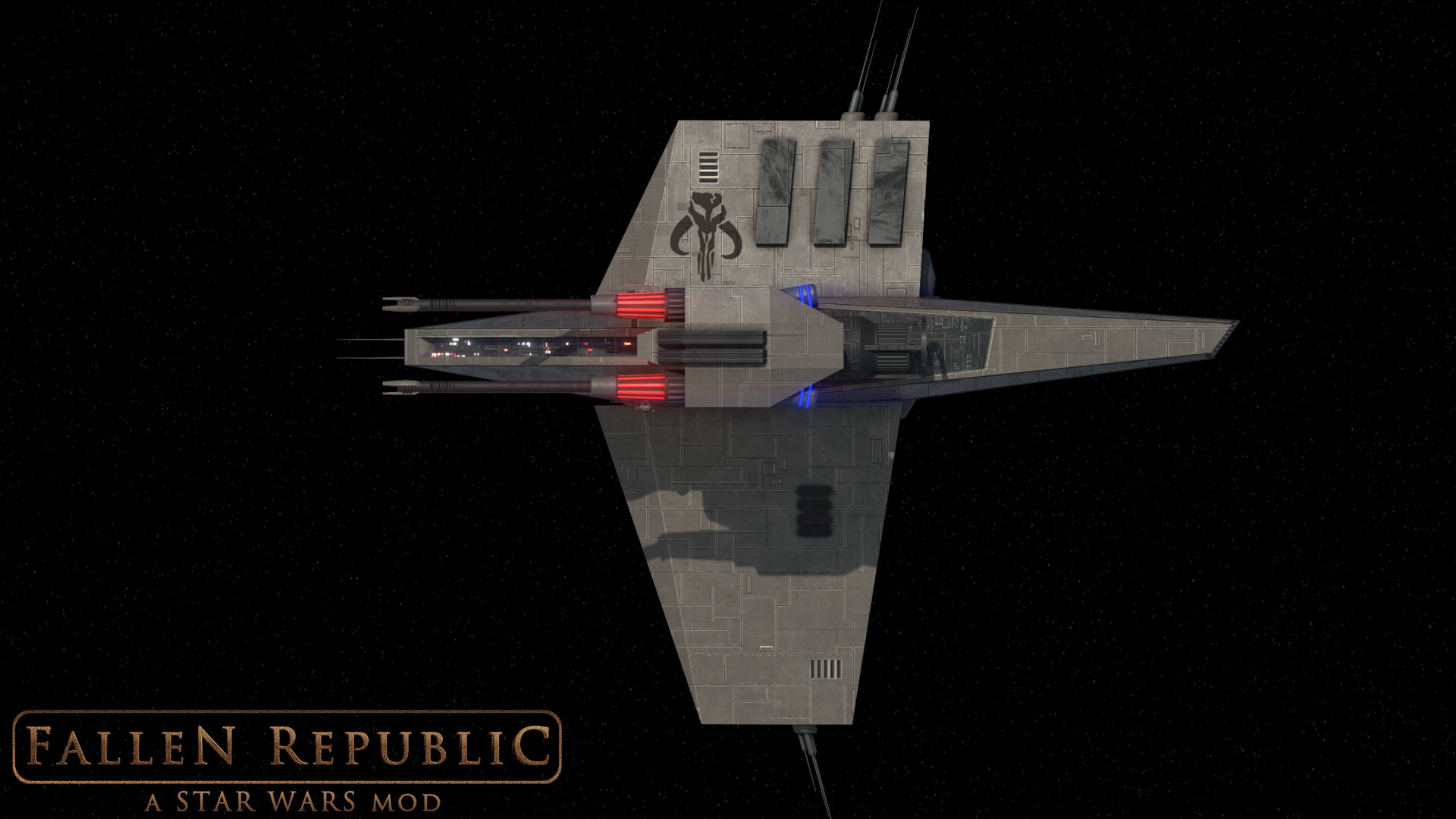 Daniel T. - Fallen Republic Mandalorian Vengeance- class Frigate