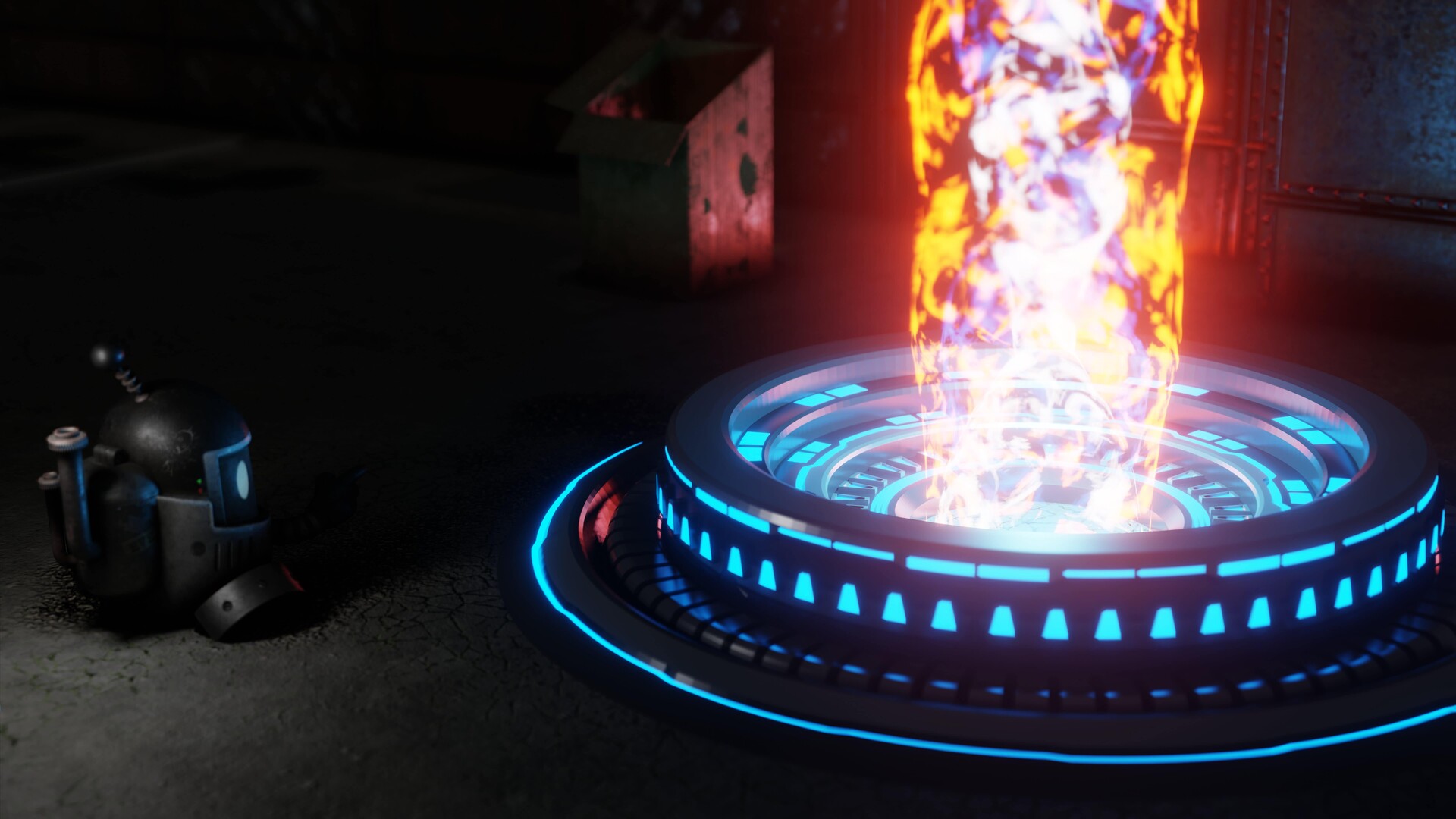 ArtStation - Art Reactor | Sci-Fi | Blender 2.8x