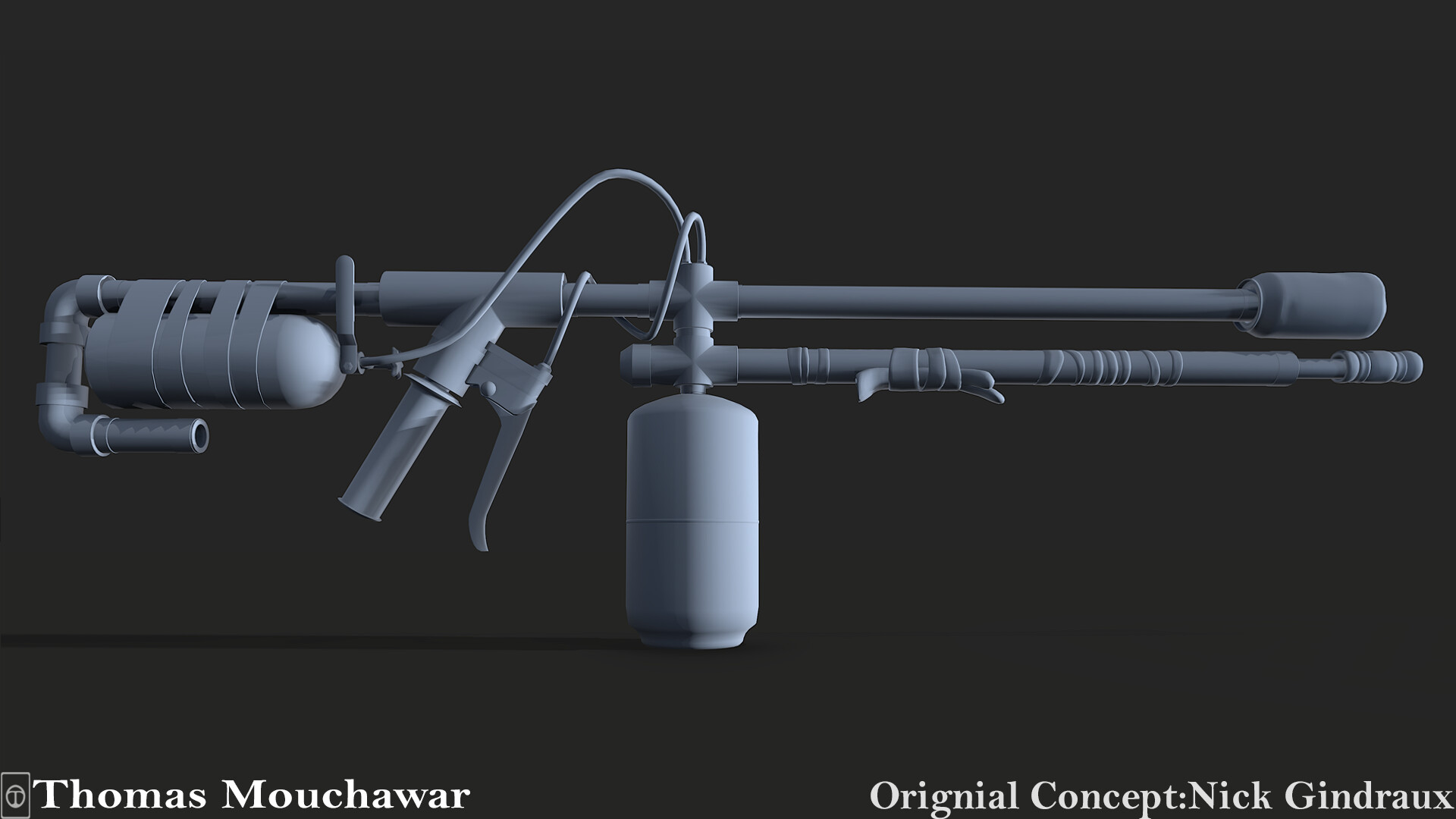 Thomas Mouchawar - Improvised Flamethrower