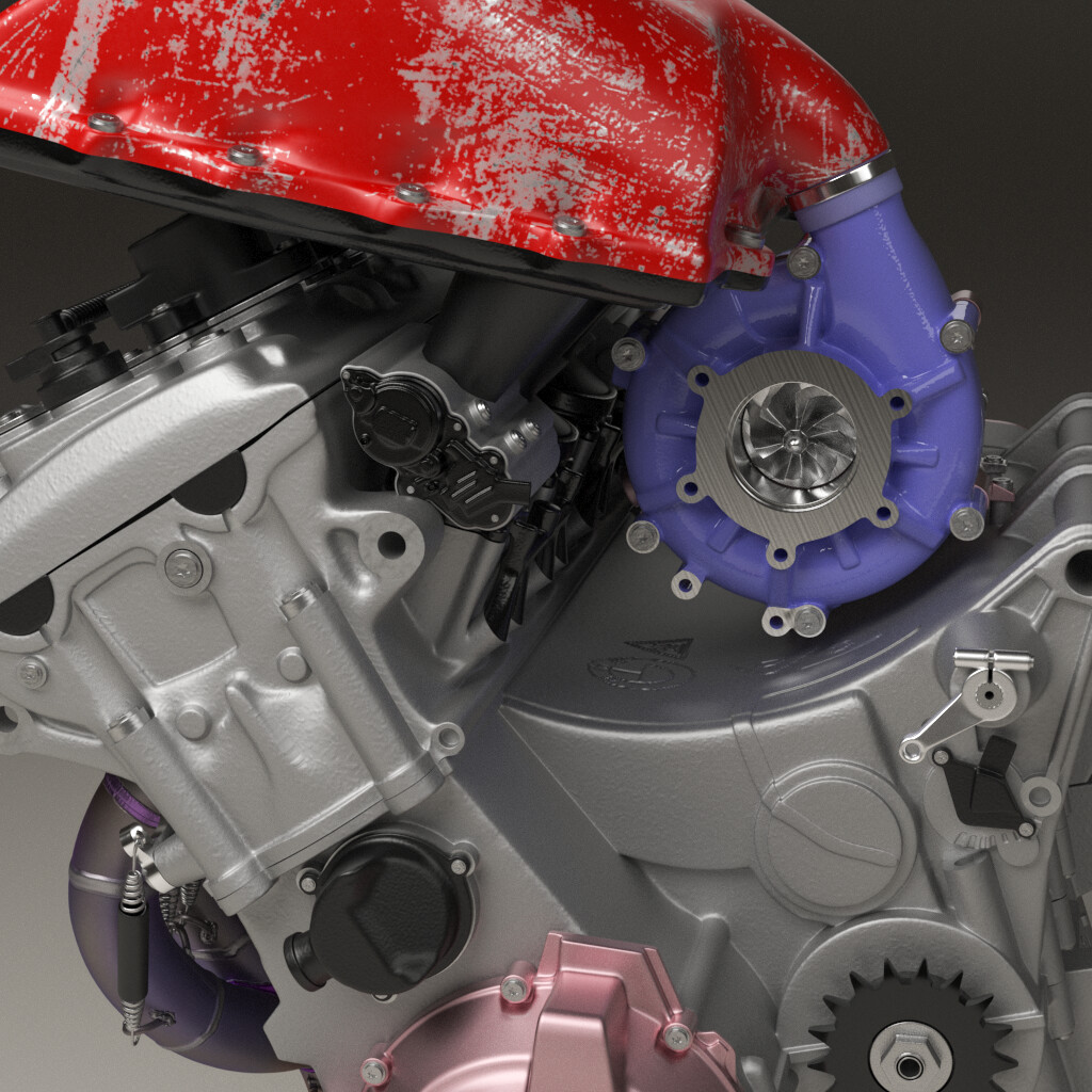 Nirjhar Mandal - BMW M1000RR SUPERCHARGED ENGINE