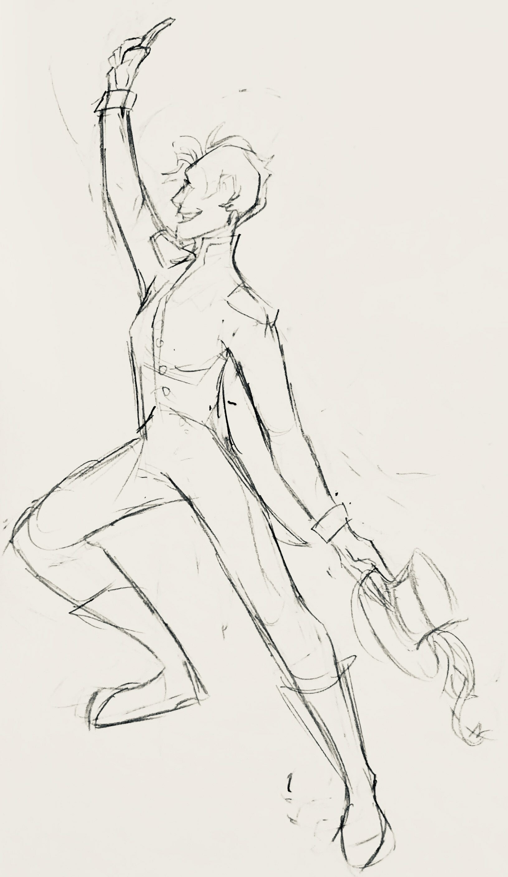 ArtStation - Practice- gesture drawing without a reference