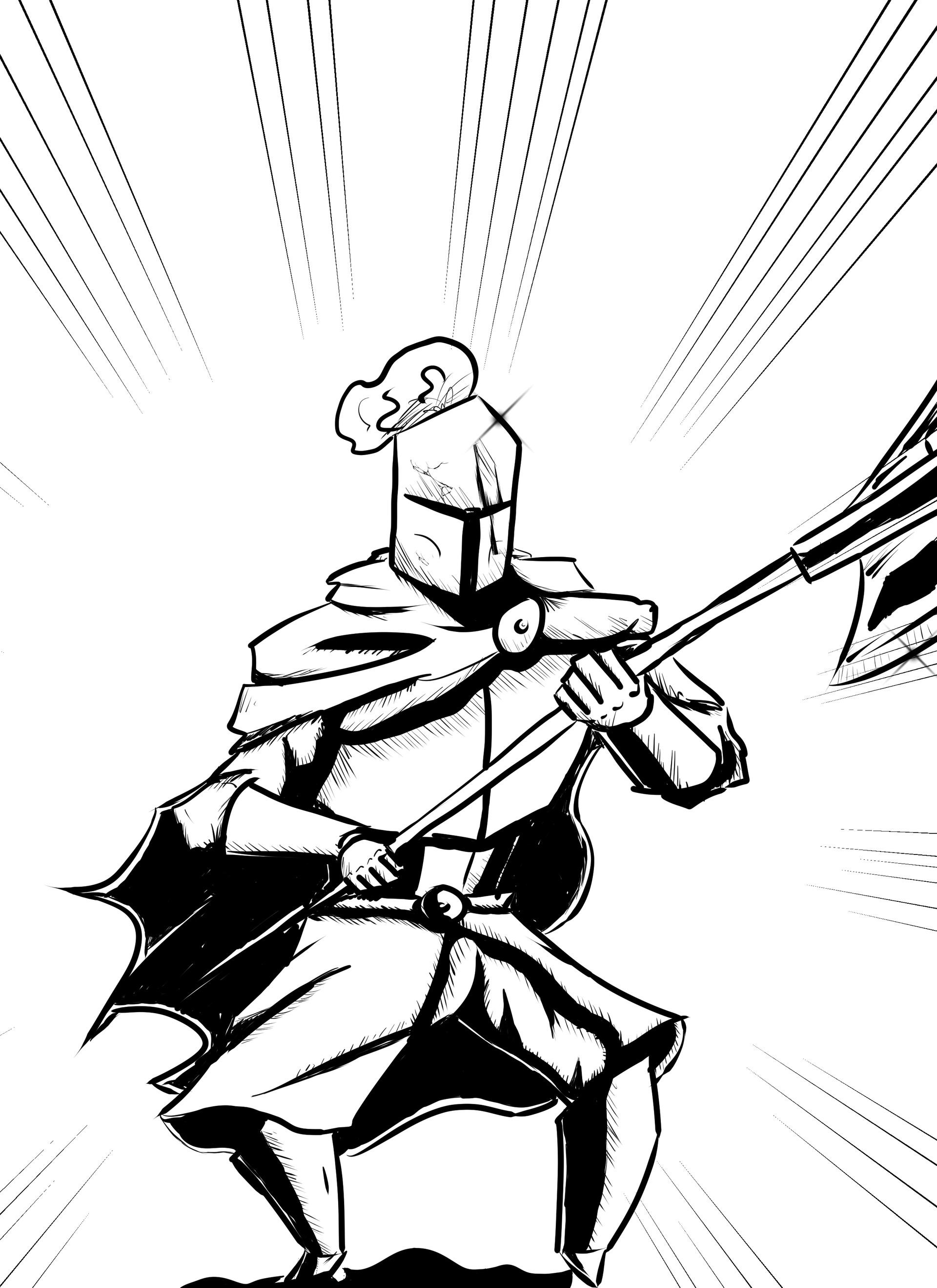 ArtStation - Knight Doodle