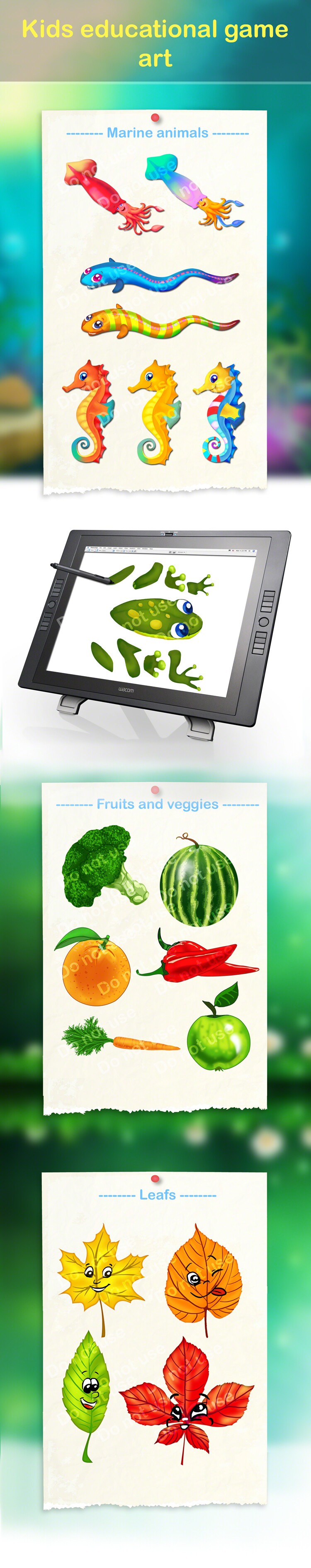 ArtStation - Educational game for kids