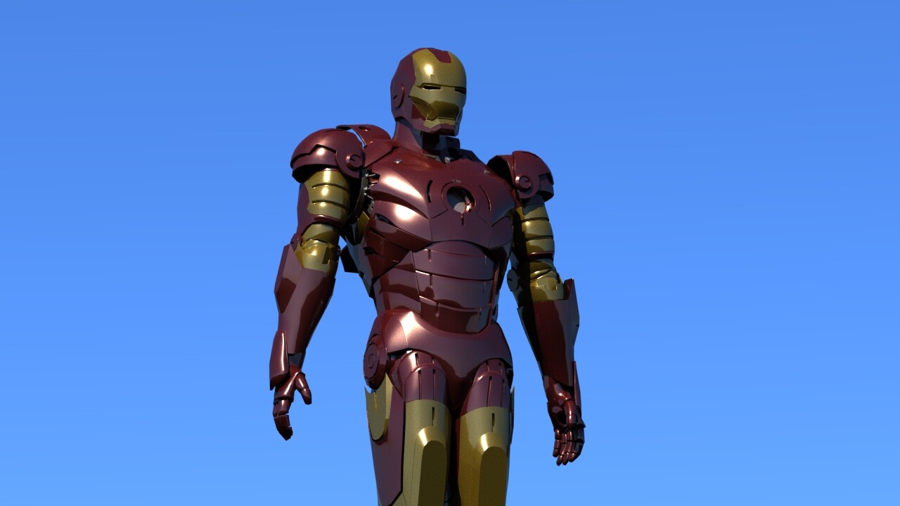 ArtStation - ironman model