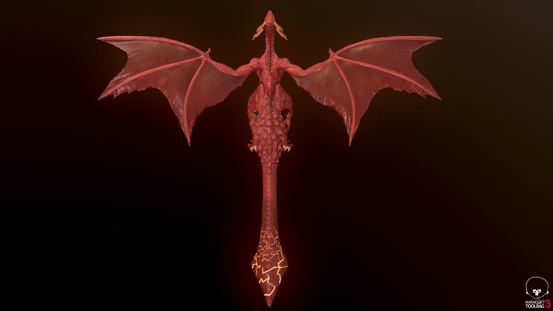 Emma Tinembart - Angelus, the Red Dragon (Drakengard) - 3D remake