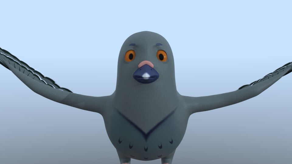 ArtStation - Pigeon character