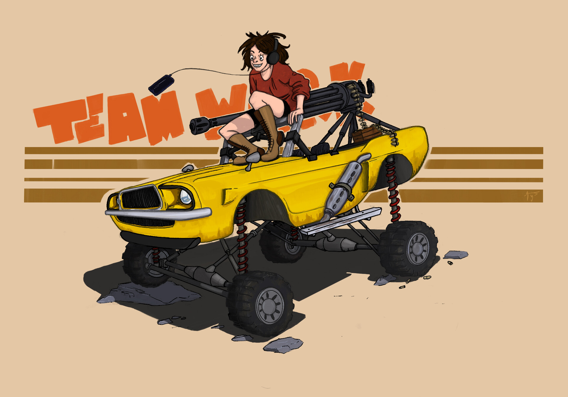 ArtStation - Yellow beast