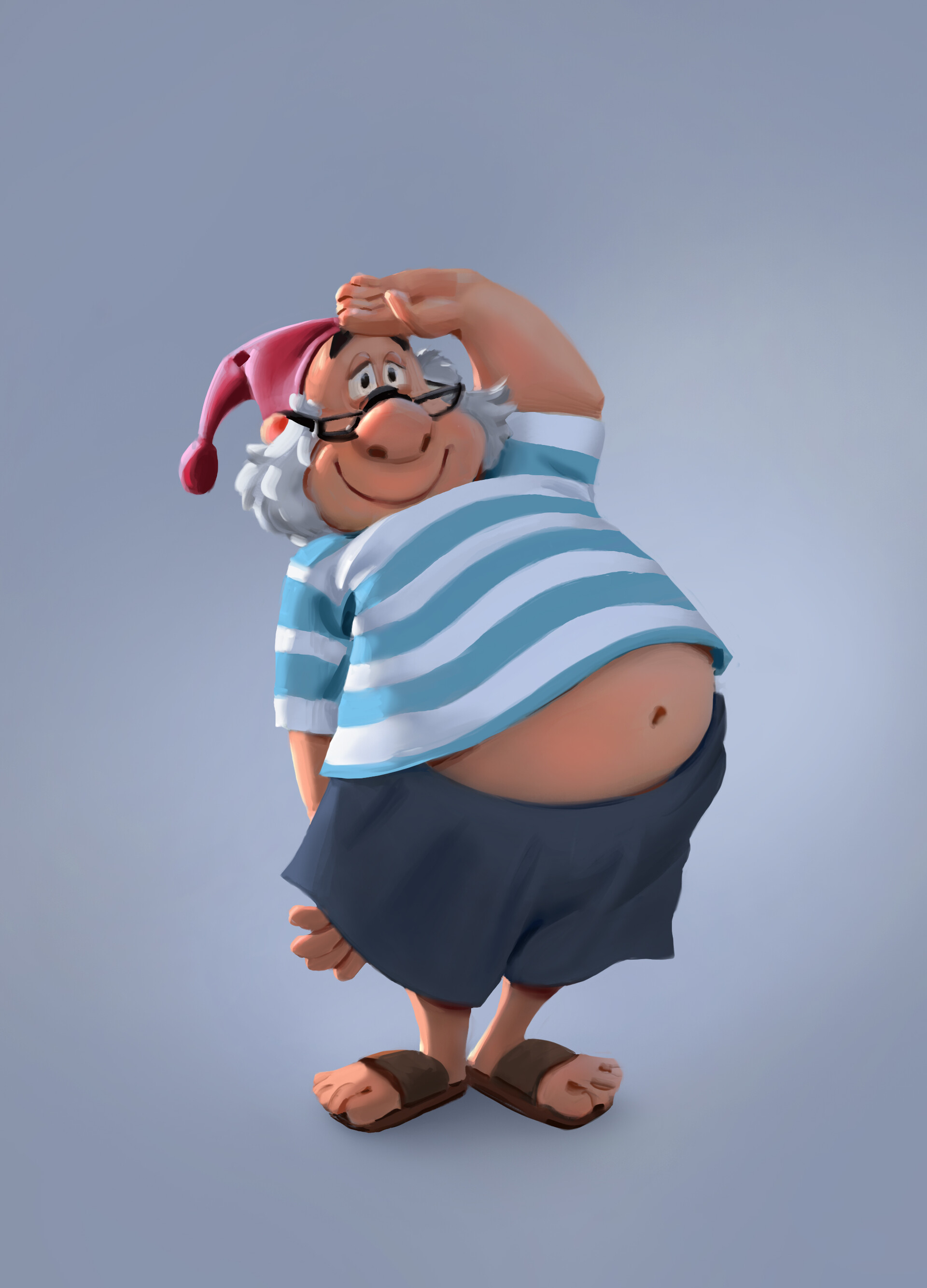 ArtStation - Mr. Smee (Peter Pan)