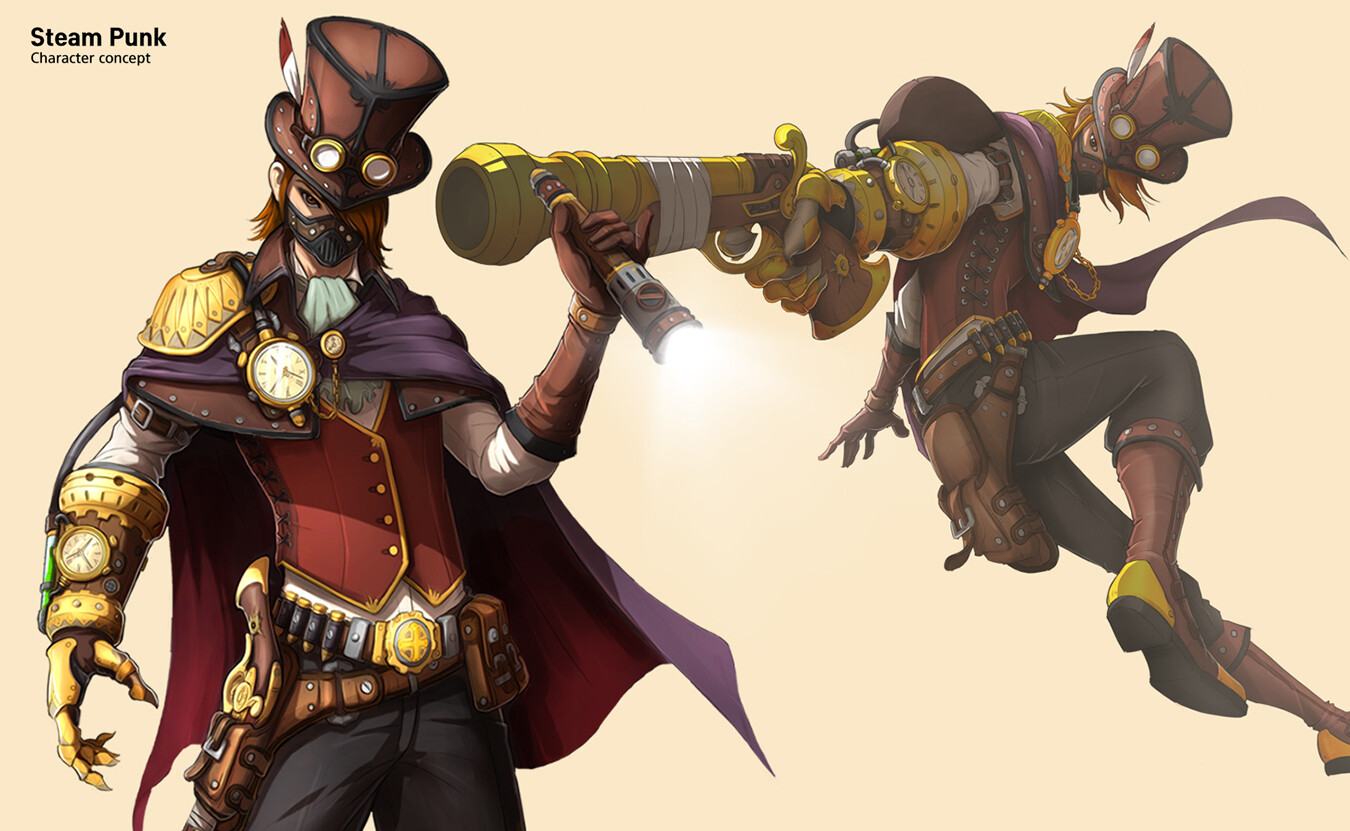 ArtStation - steam punk