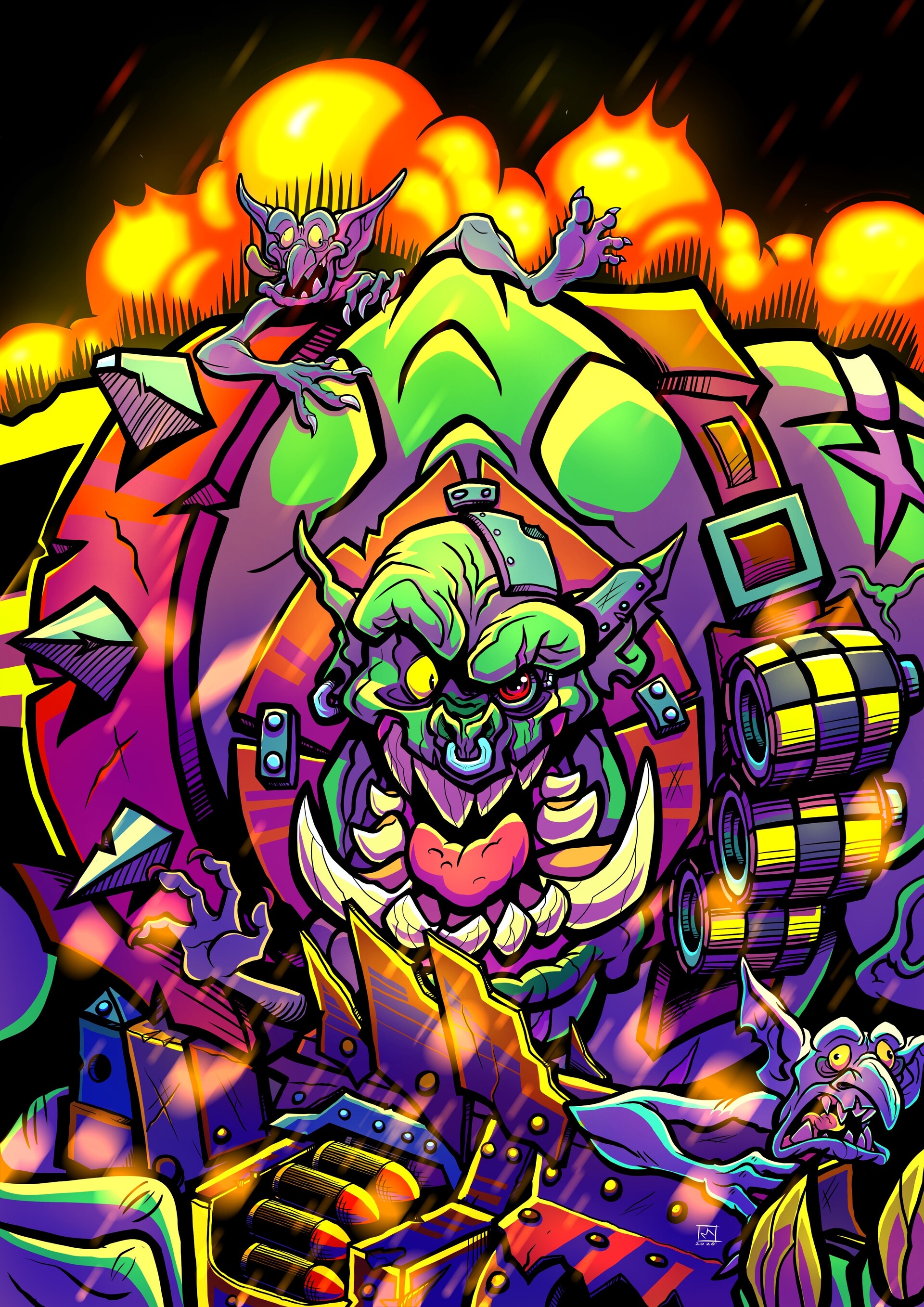 The Beast Arises by Em Johnson : r/ImaginaryOrcs