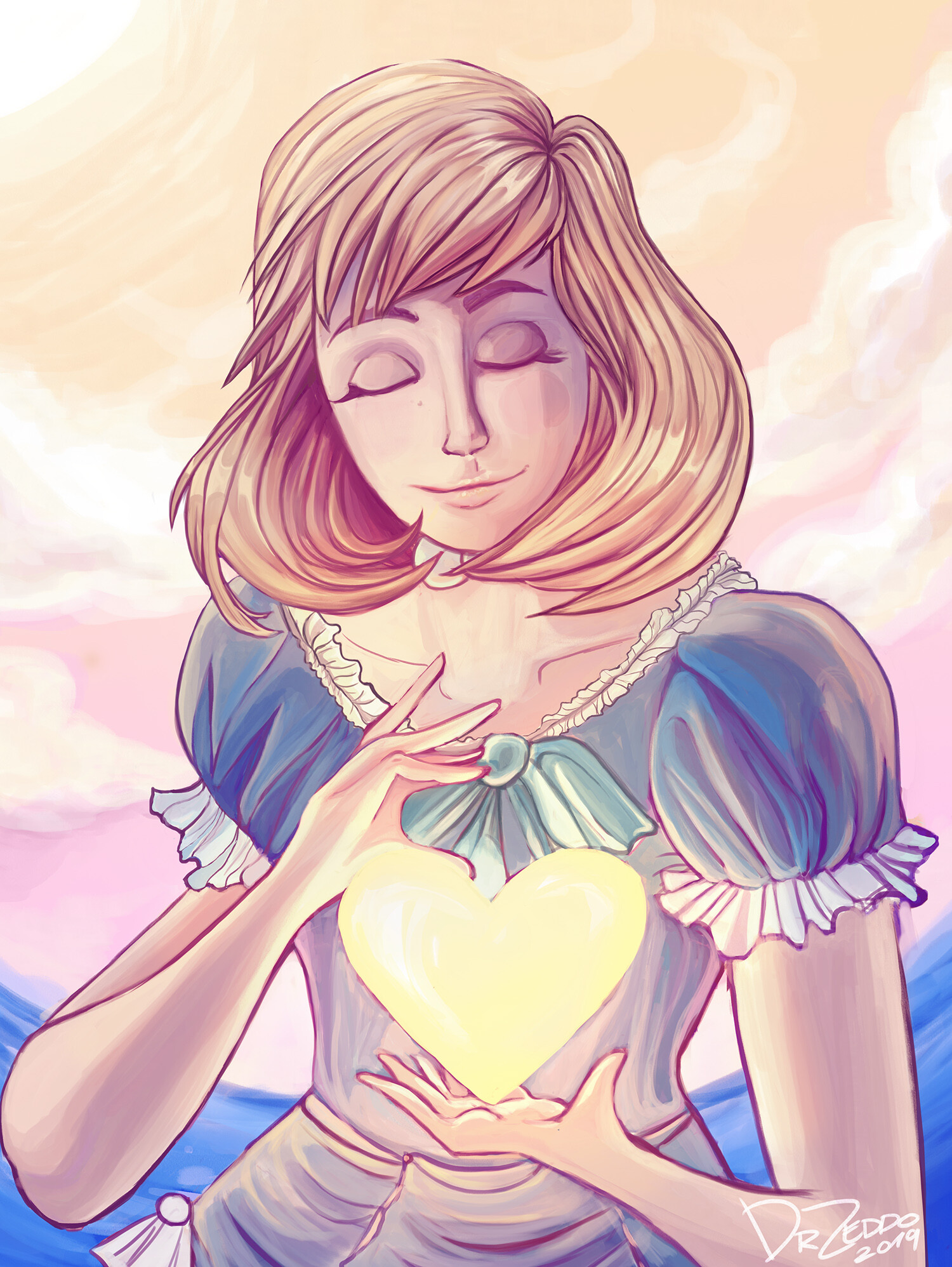 ArtStation - Golden Heart