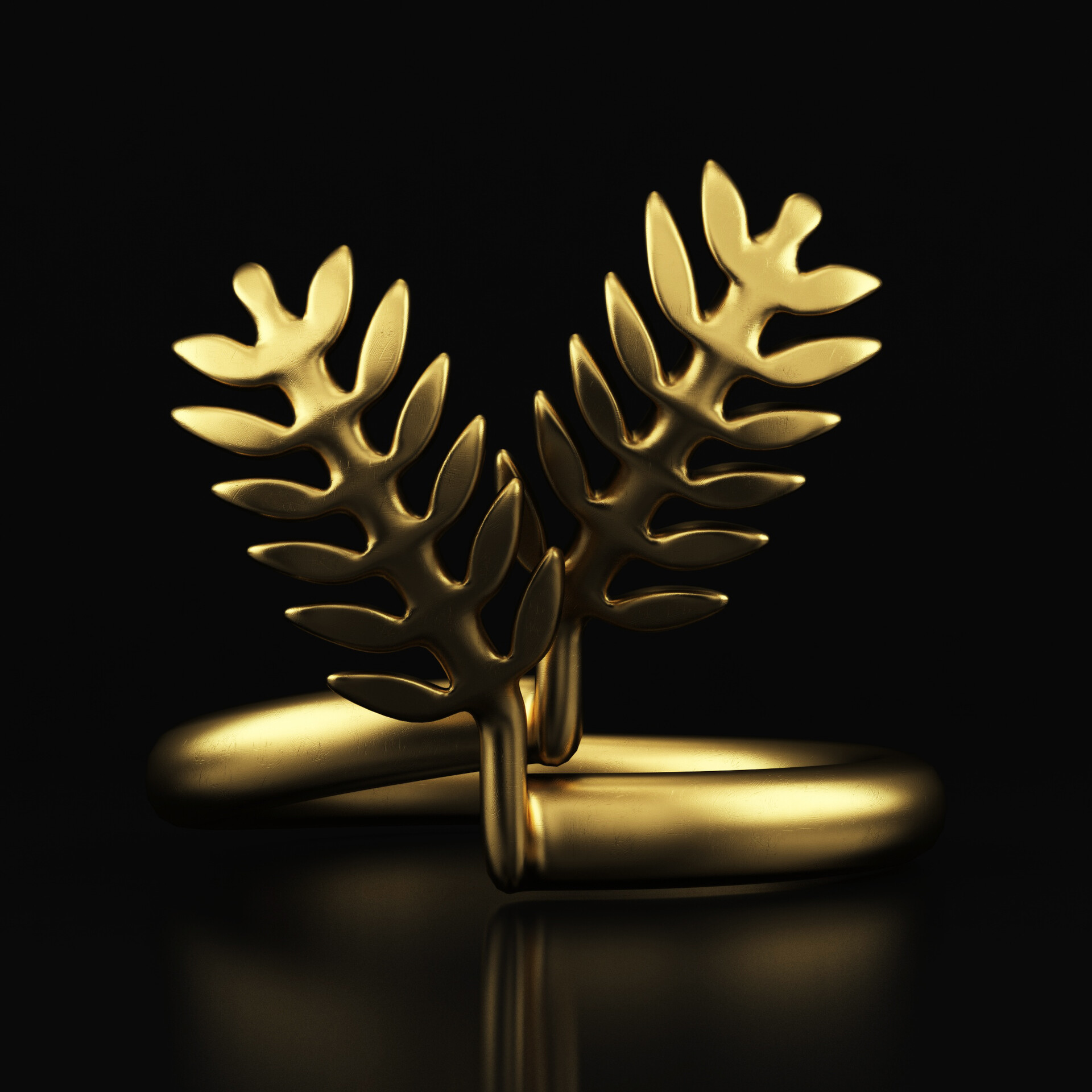 ArtStation - Leaves Ring