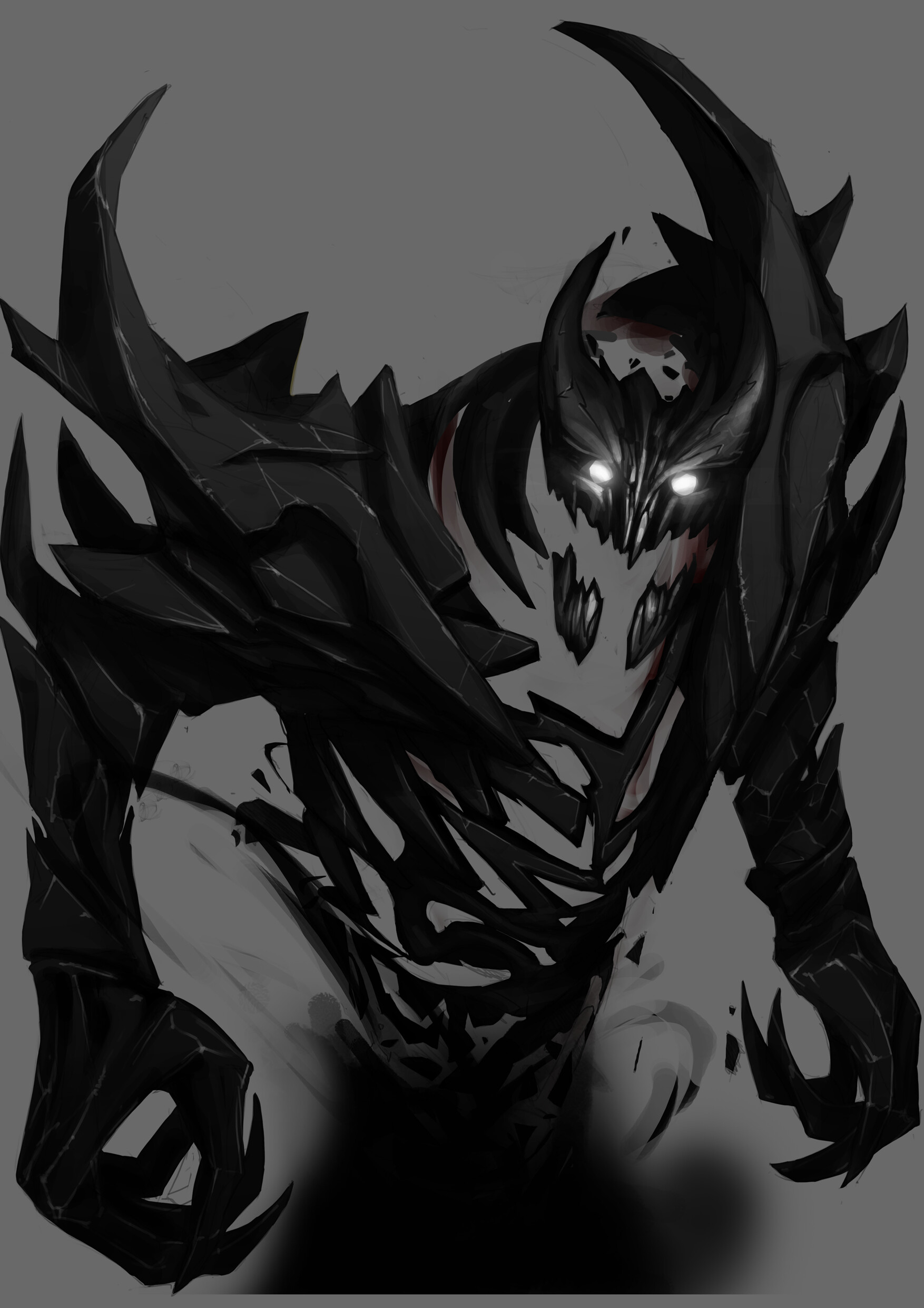 shadow fiend wallpaper iphone