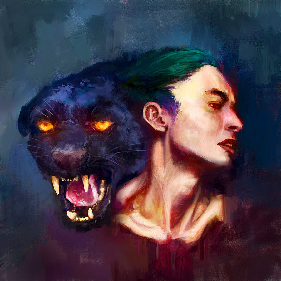 Dmitry Brushray - Girl panter