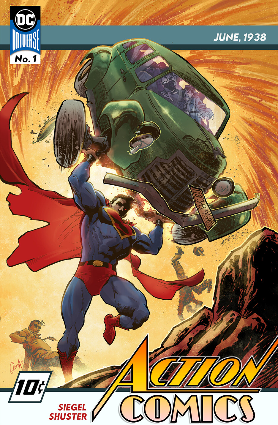 ArtStation - DC classic covers, reimagined