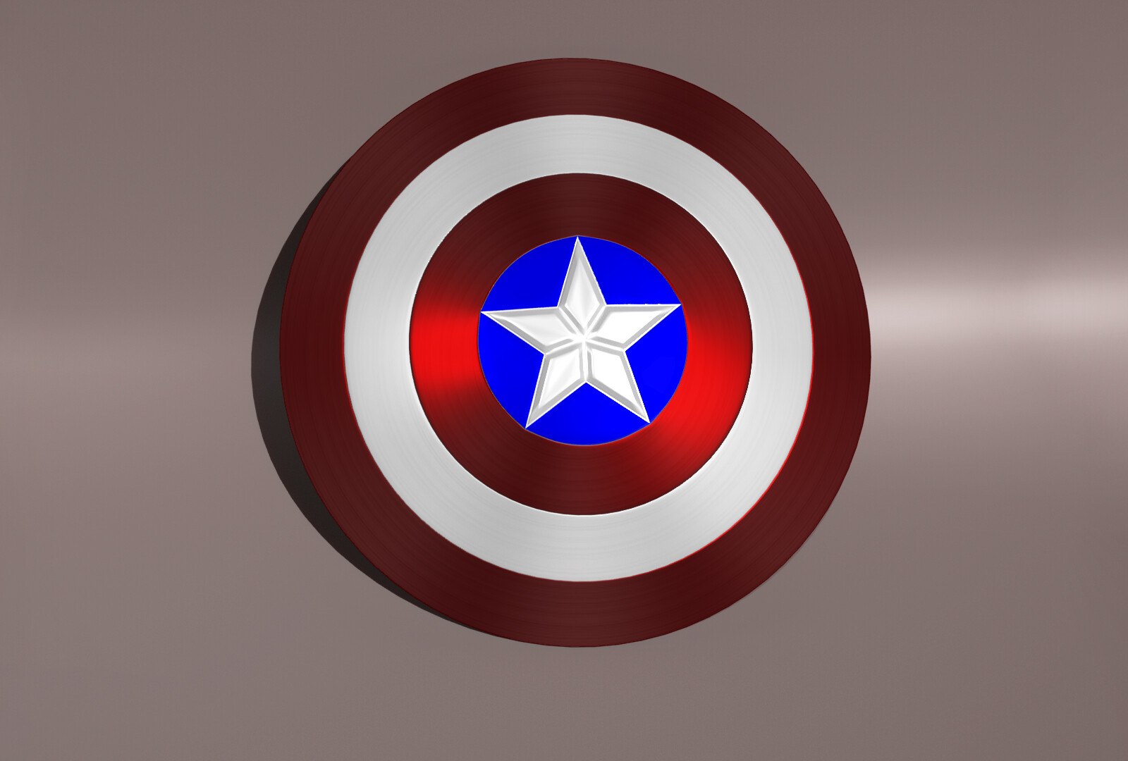 ArtStation - Captain America Shield