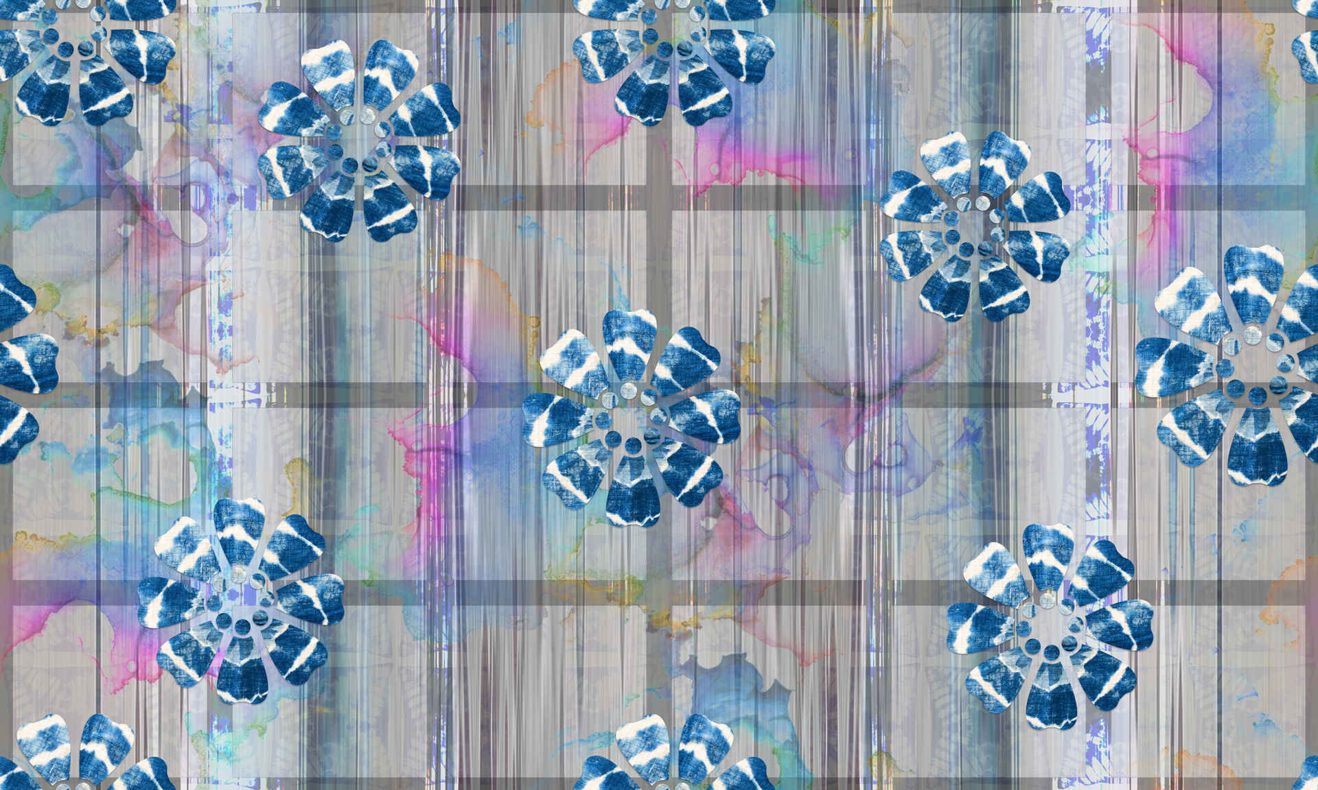 ArtStation - Vintage Beautiful and trendy Seamless Pattern wind blow ...