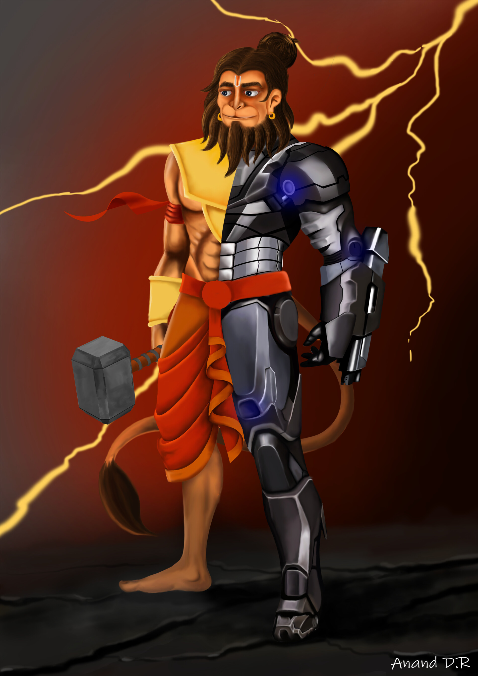 ArtStation - Hanuman character