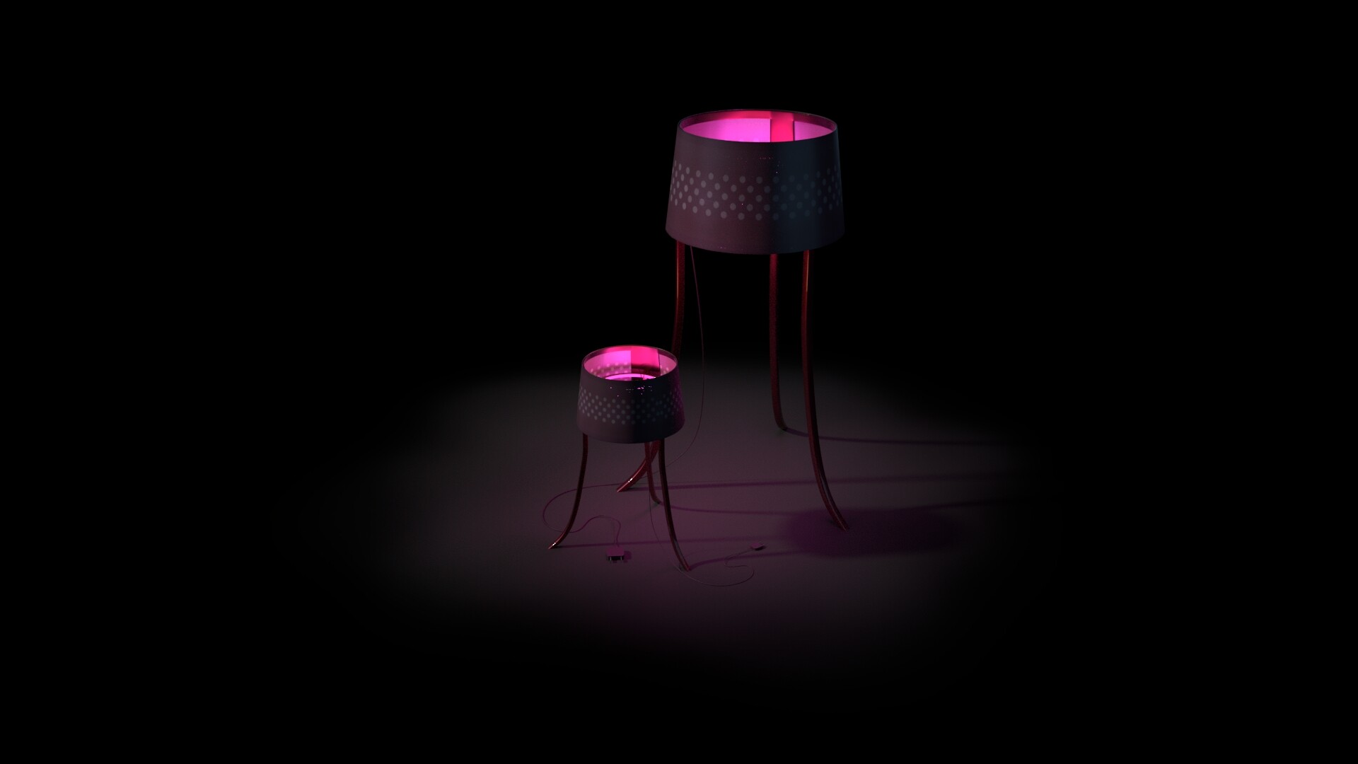 ArtStation - 3D RGB Stylized Lamp