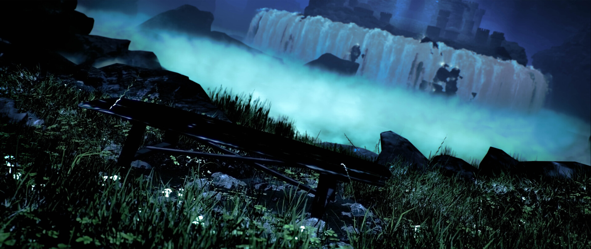 unreal engine 4 waterfall